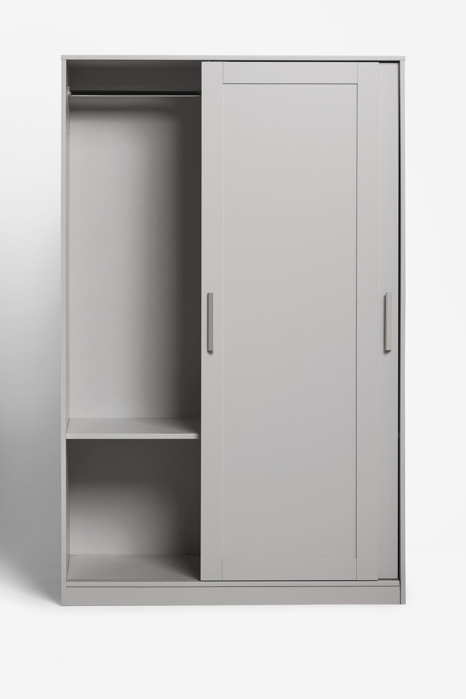 Buy Grey Flynn 1.2m Sliding Wardrobe from Next Ireland