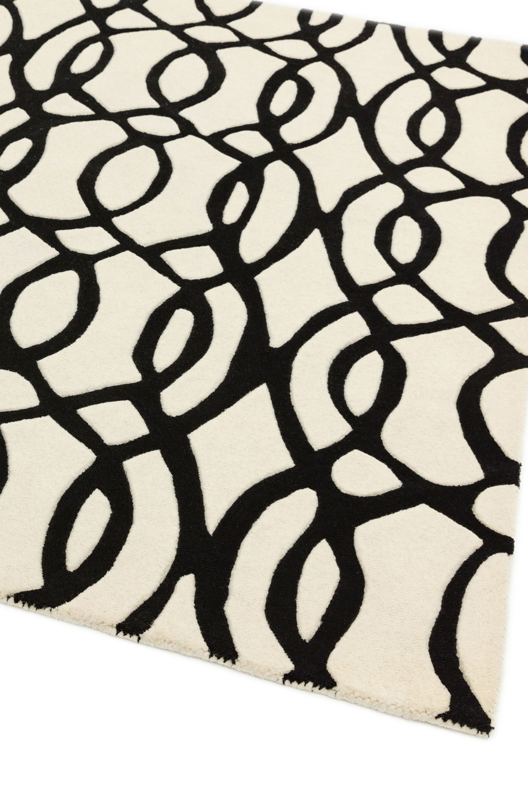 Buy Asiatic Rugs White Matrix Geo Wool Rich Rug from the Next UK online ...