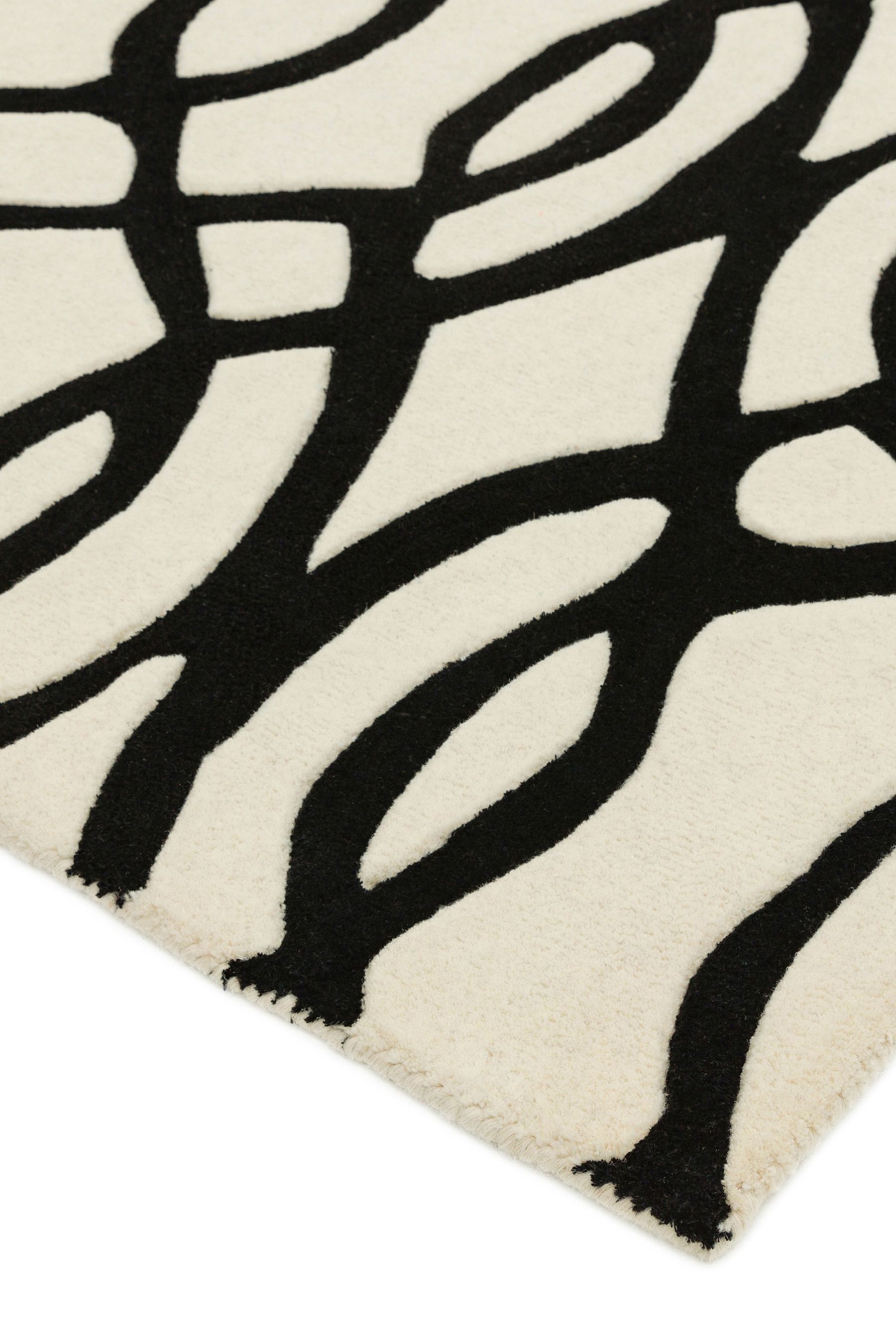 Buy Asiatic Rugs White Matrix Geo Wool Rich Rug from the Next UK online ...