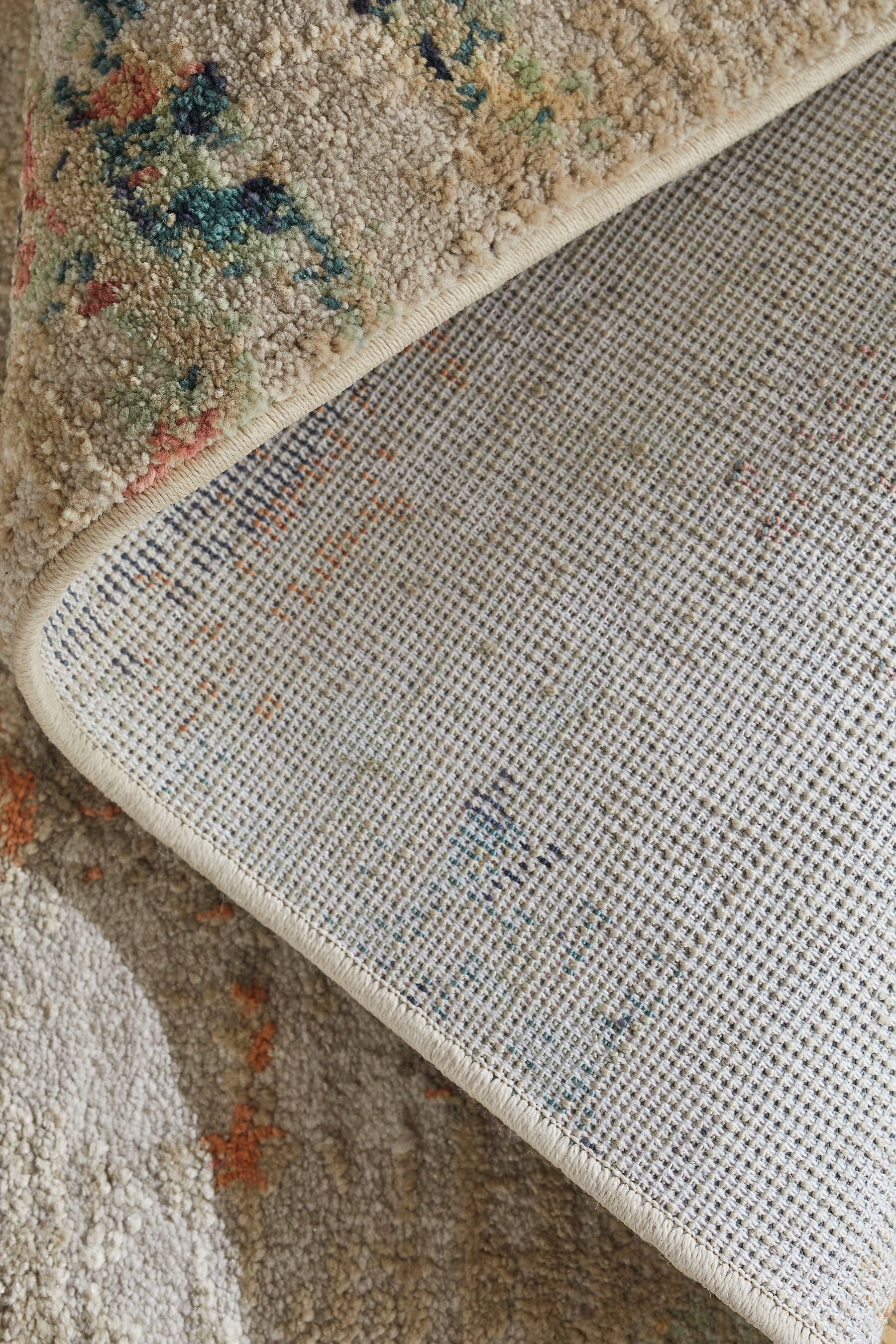 Buy Multi Natural Kila Abstract Rug from the Next UK online shop