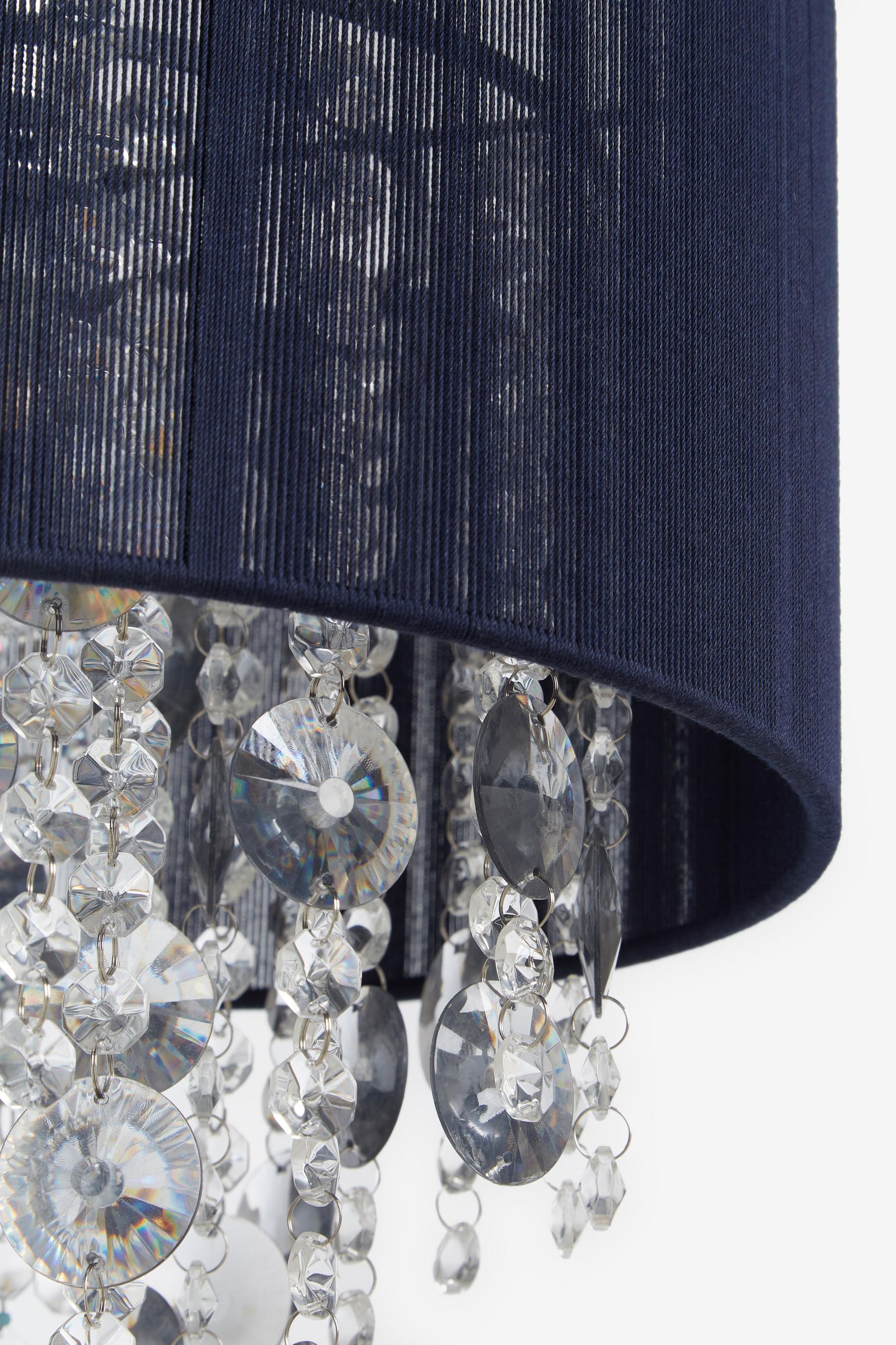 Buy Navy Palazzo Easy Fit Pendant Lamp Shade from the Next UK online shop