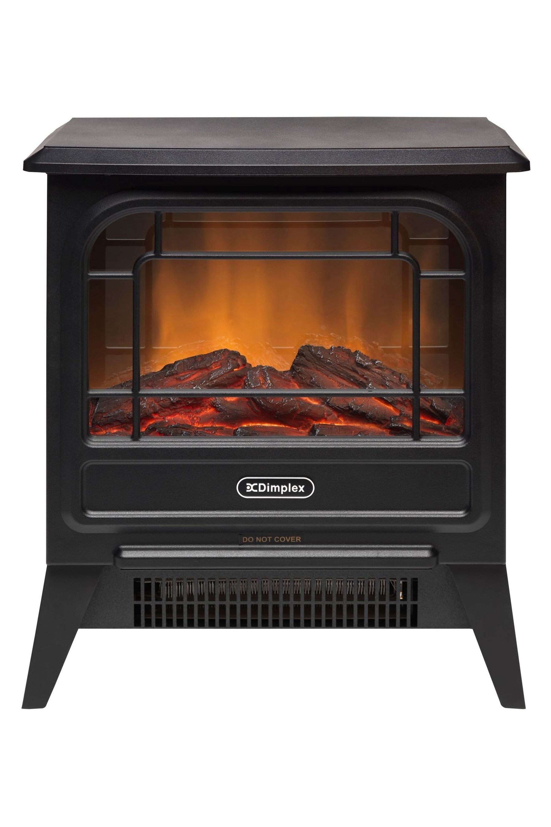 Buy Dimplex Black Electric Optiflame MicroStove Fireplace from the Next ...