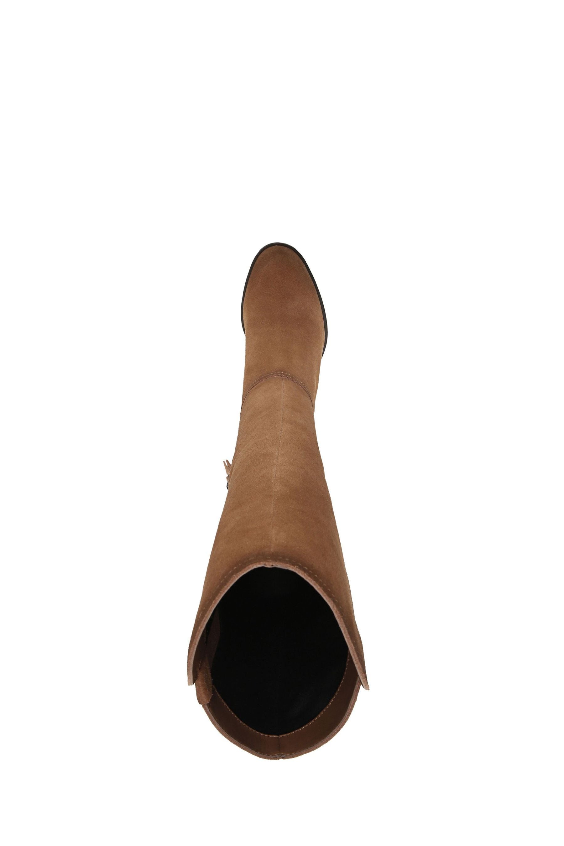 Buy Naturalizer Kyrie Over the Knee Suede Brown Boots from the Next UK ...