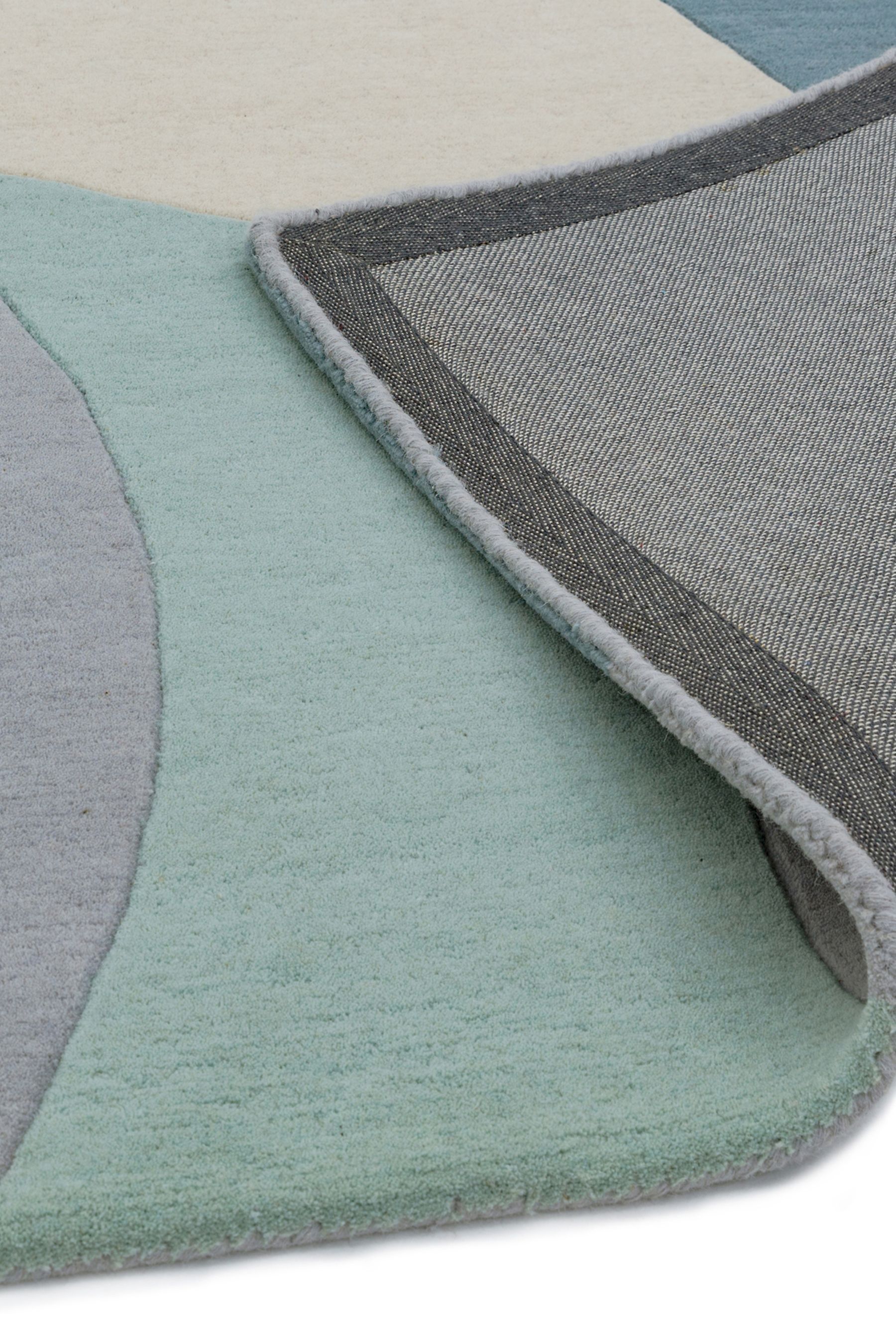 Buy Asiatic Rugs Blue Matrix Geo Wool Rich Rug from the Next UK online shop