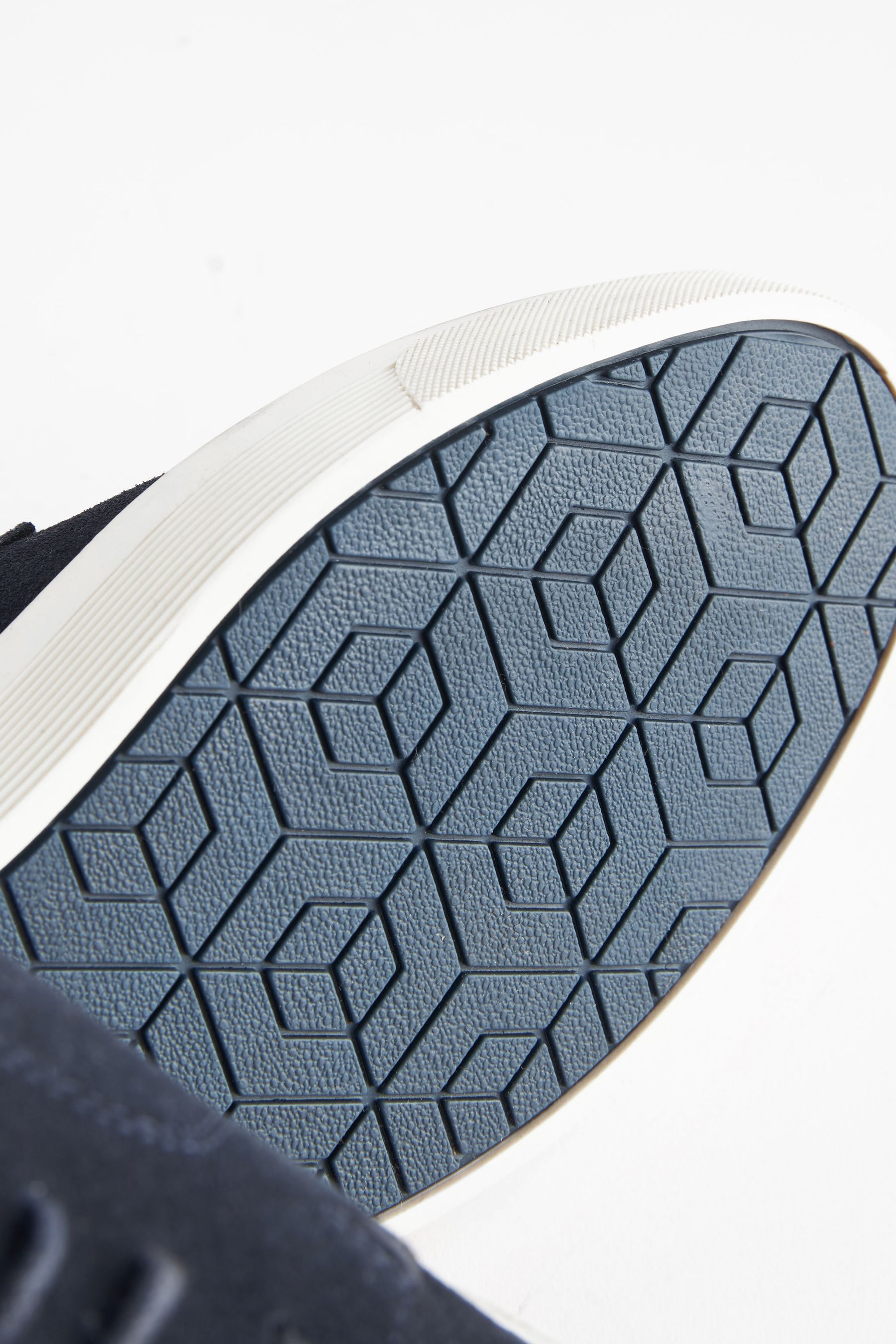 Buy Navy Blue Suede Cupsole Derby Shoes from the Next UK online shop