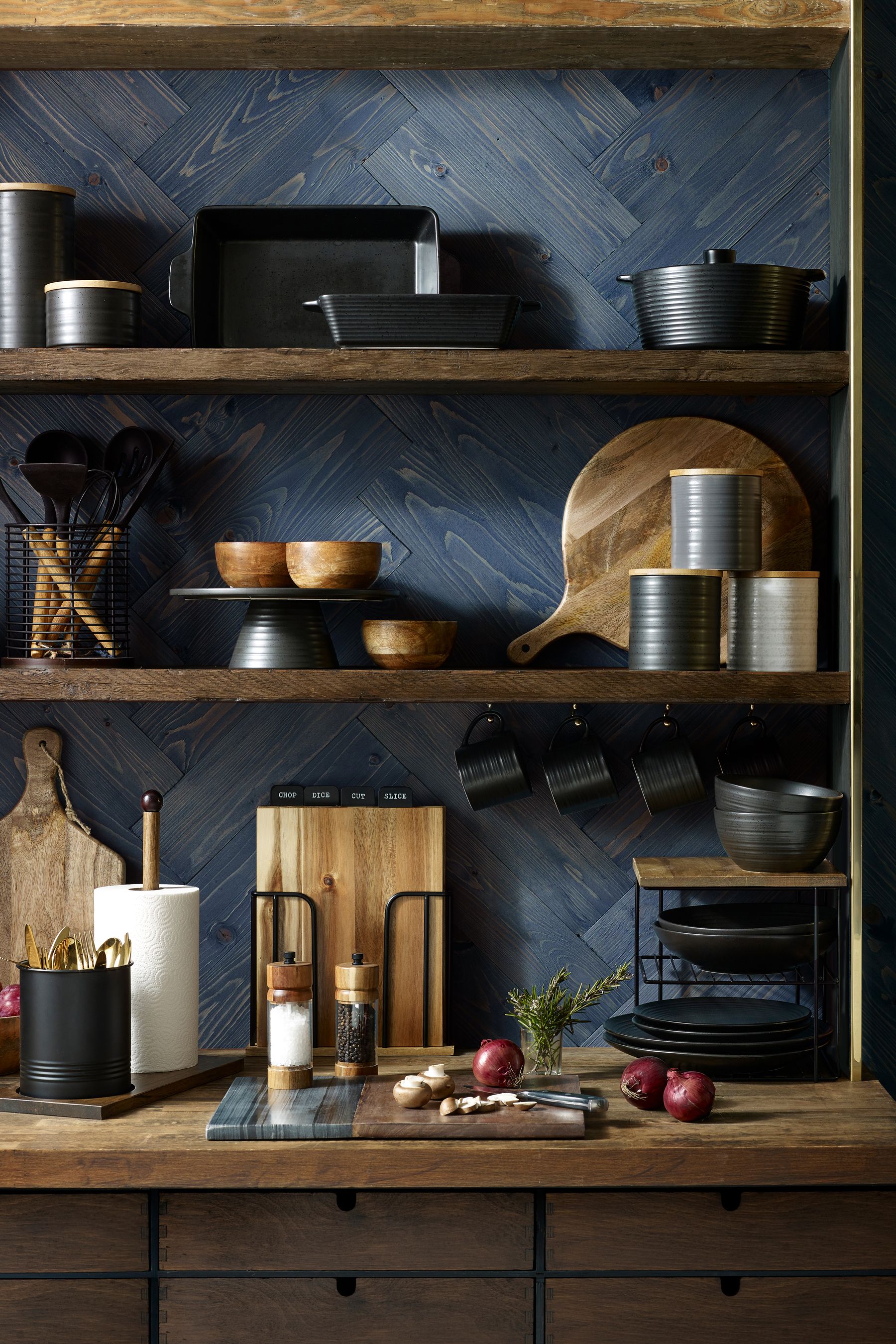 Buy Black Set of 3 Bronx Ceramic Storage Jars from the Next UK online shop