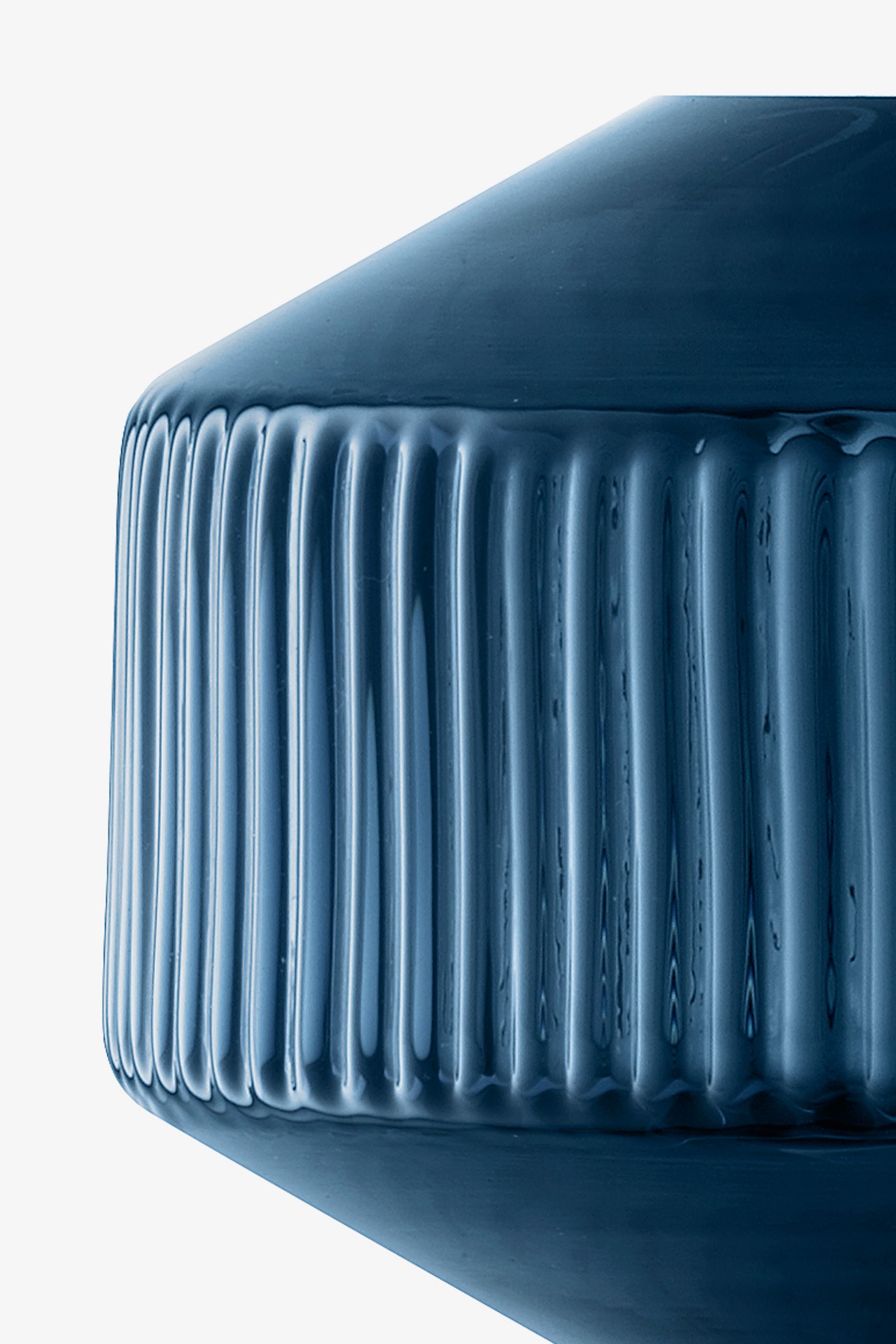 Buy LSA International Blue Rotunda Wide Vase H14cm from the Next UK ...