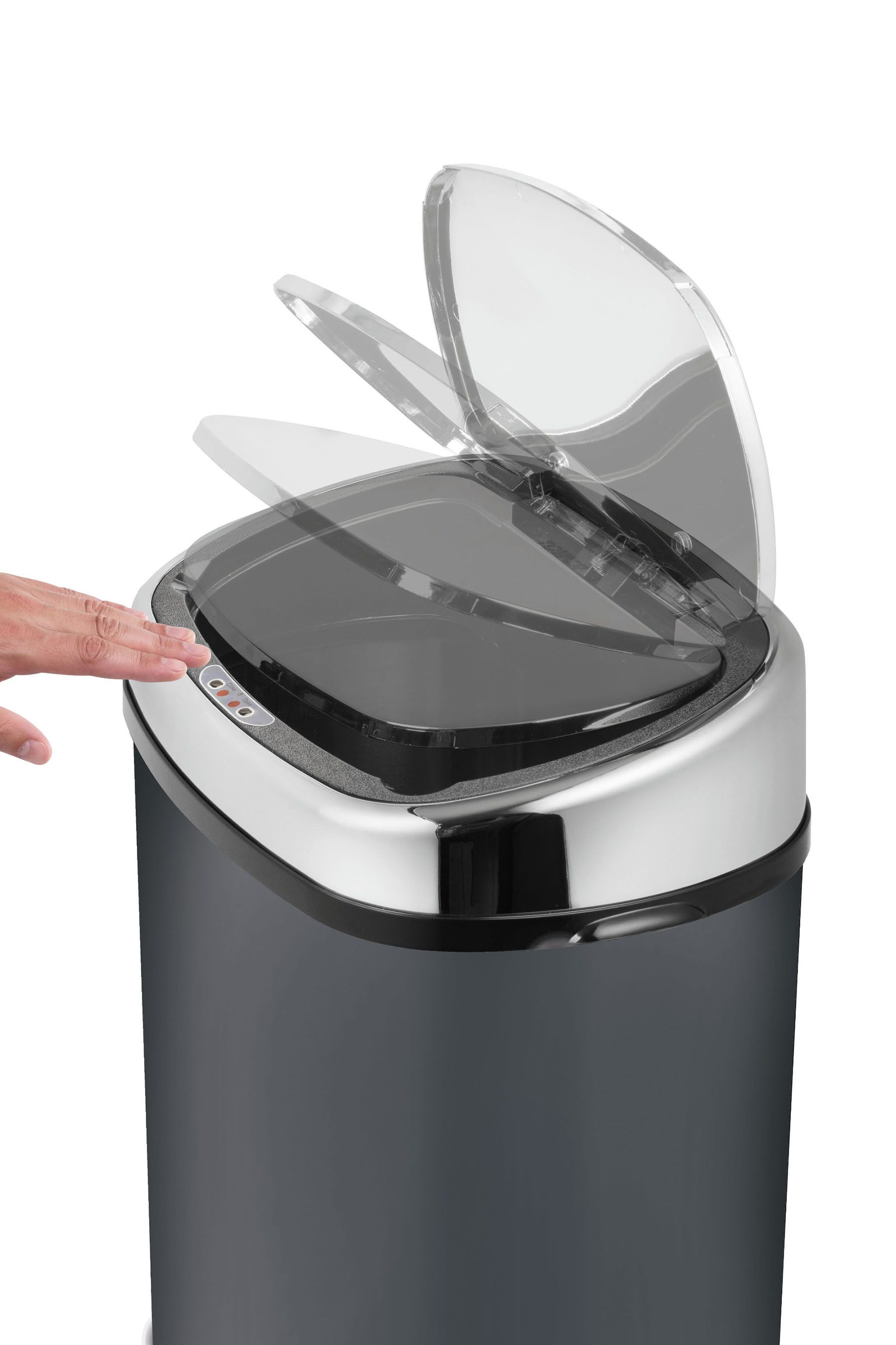 Buy Tower Black 58L Square Sensor Sensor Bin from the Next UK online shop