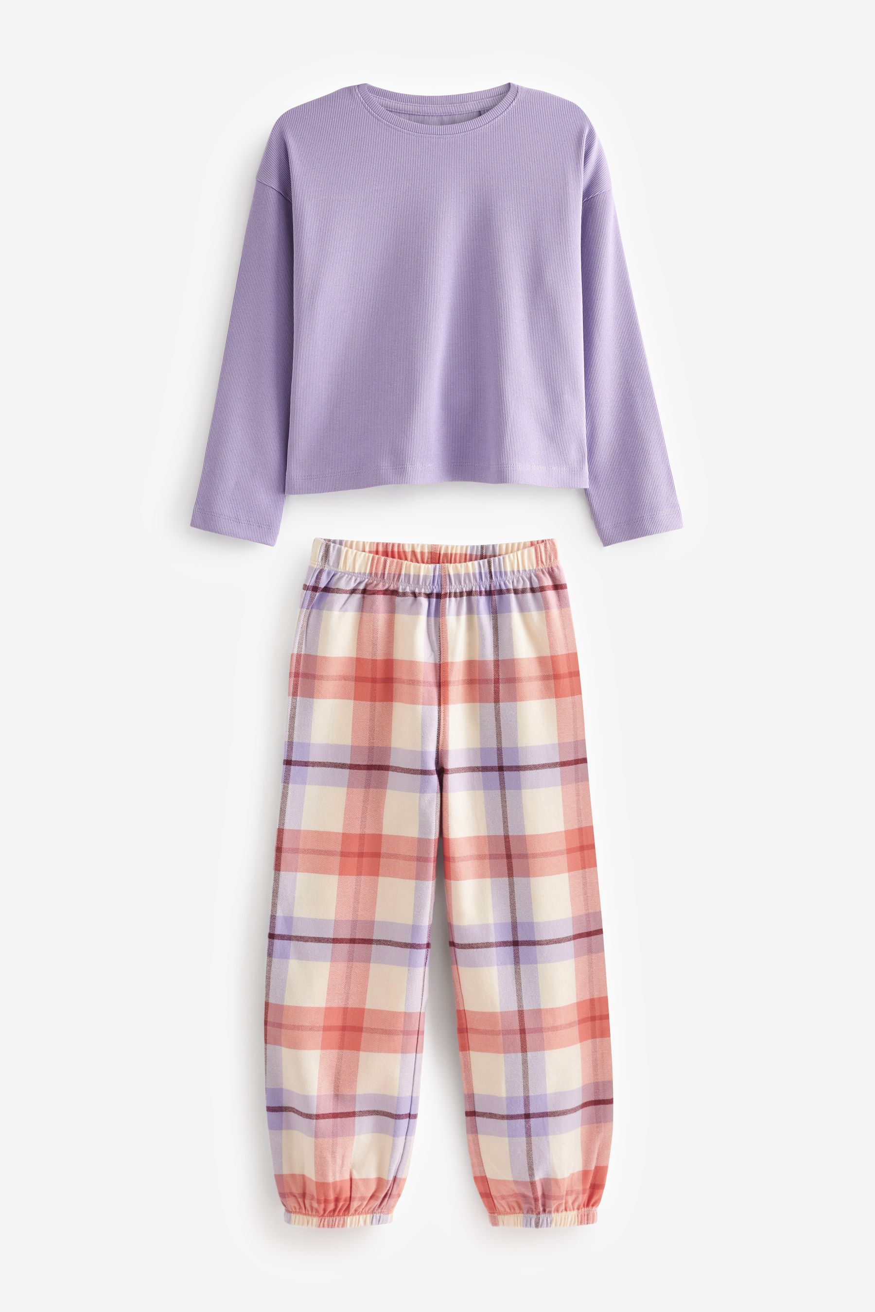Buy Woven Check Pyjamas 2 Packs (3-16yrs) from Next Ireland