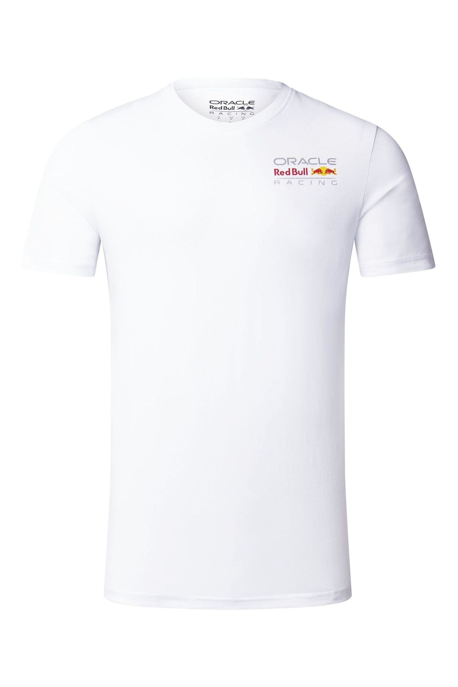 Buy Fanatics Oracle Red Bull Racing Large Logo White T-shirt from the ...