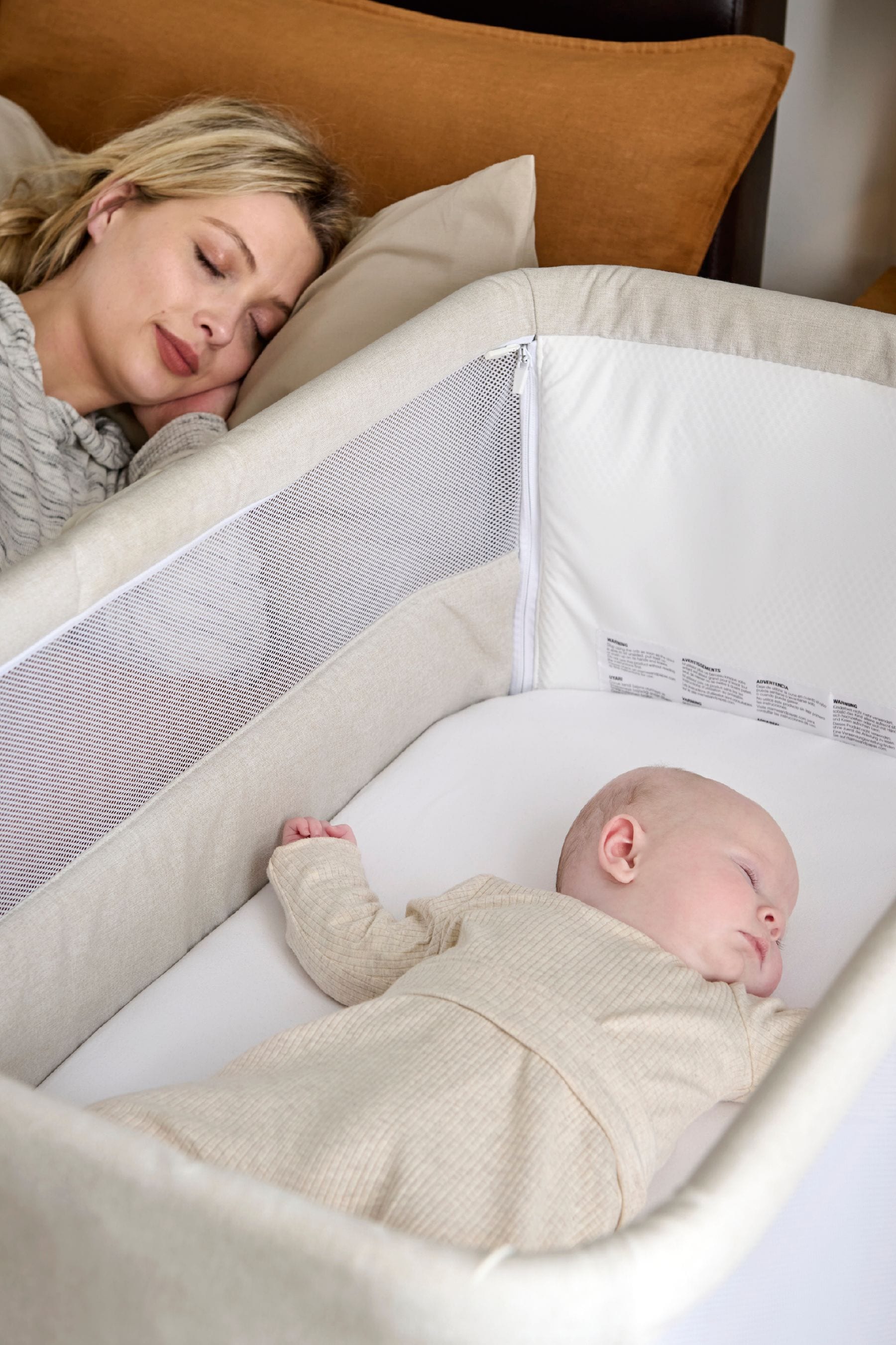 Buy Mamas & Papas Fawn Lua Bedside Crib from the Next UK online shop