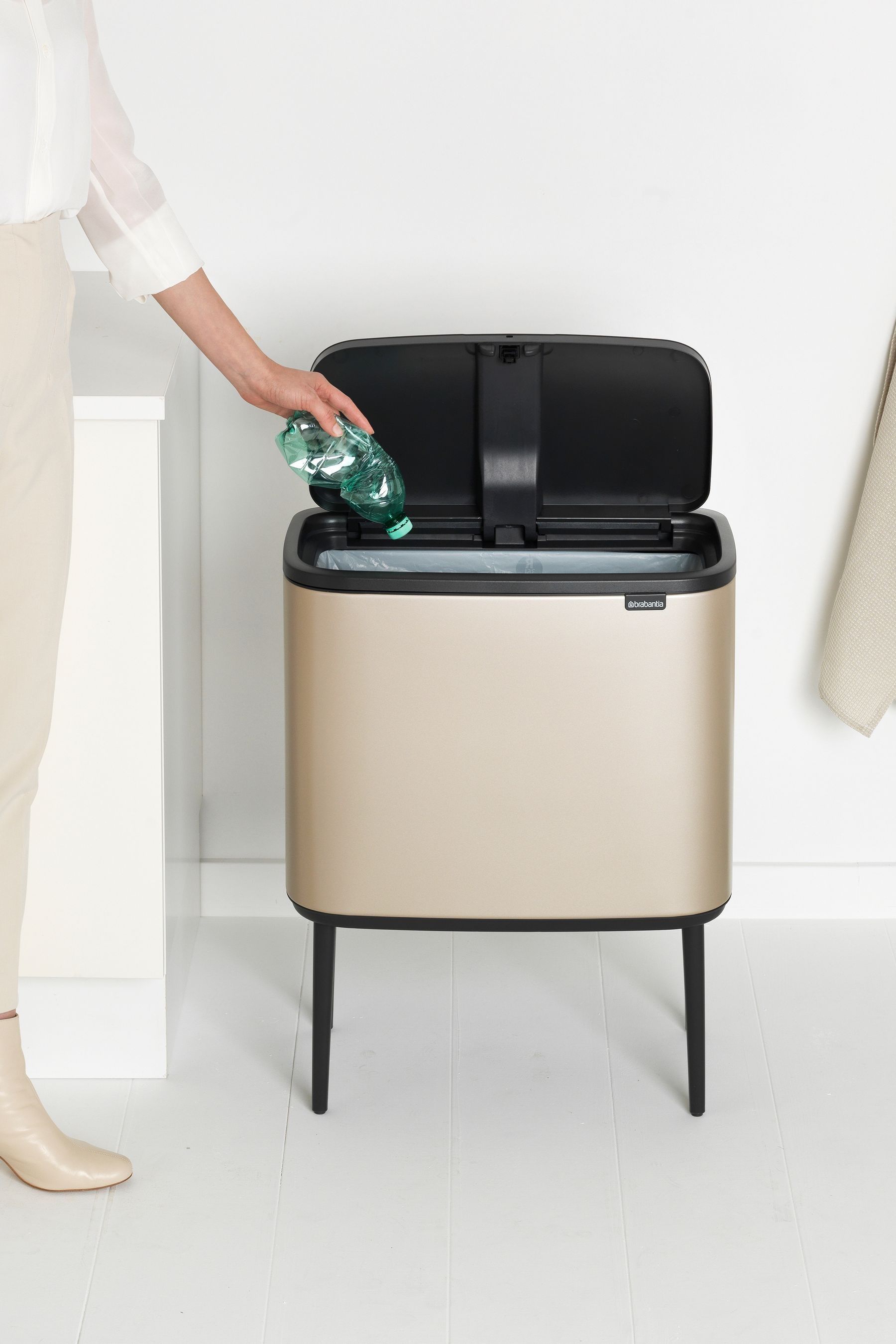 Buy Brabantia Champagne Bo 36L Touch Bin from the Next UK online shop
