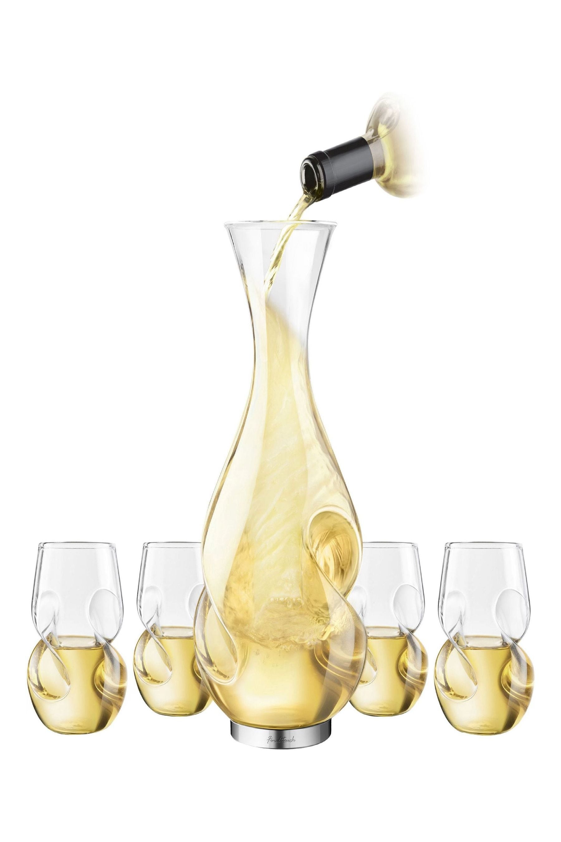 Buy Jeray Clear Final Touch L Grand Conundrum Aerator Decanter Set from ...