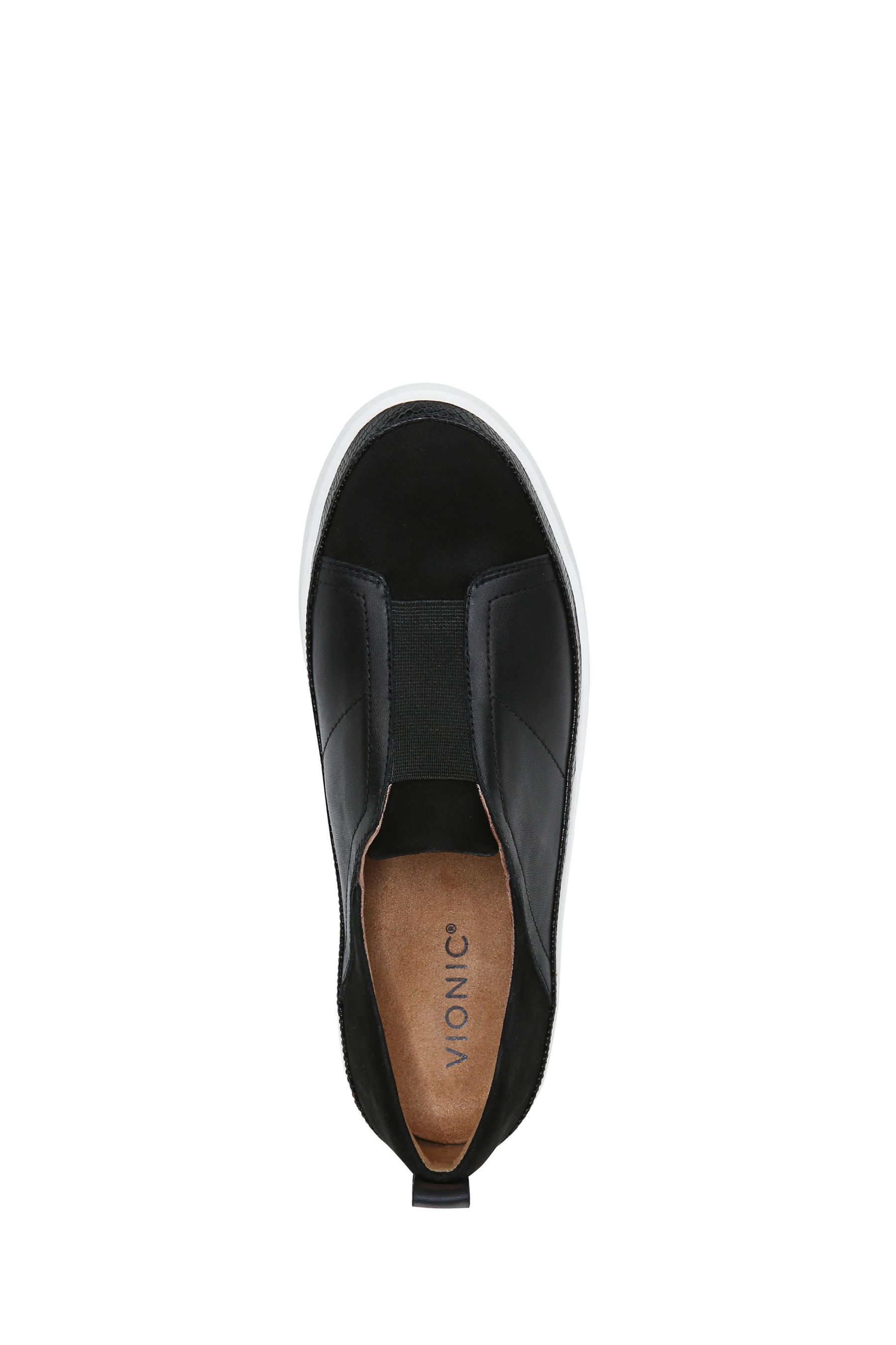 Buy Vionic Zinah Leather Black Slip-ons from the Next UK online shop