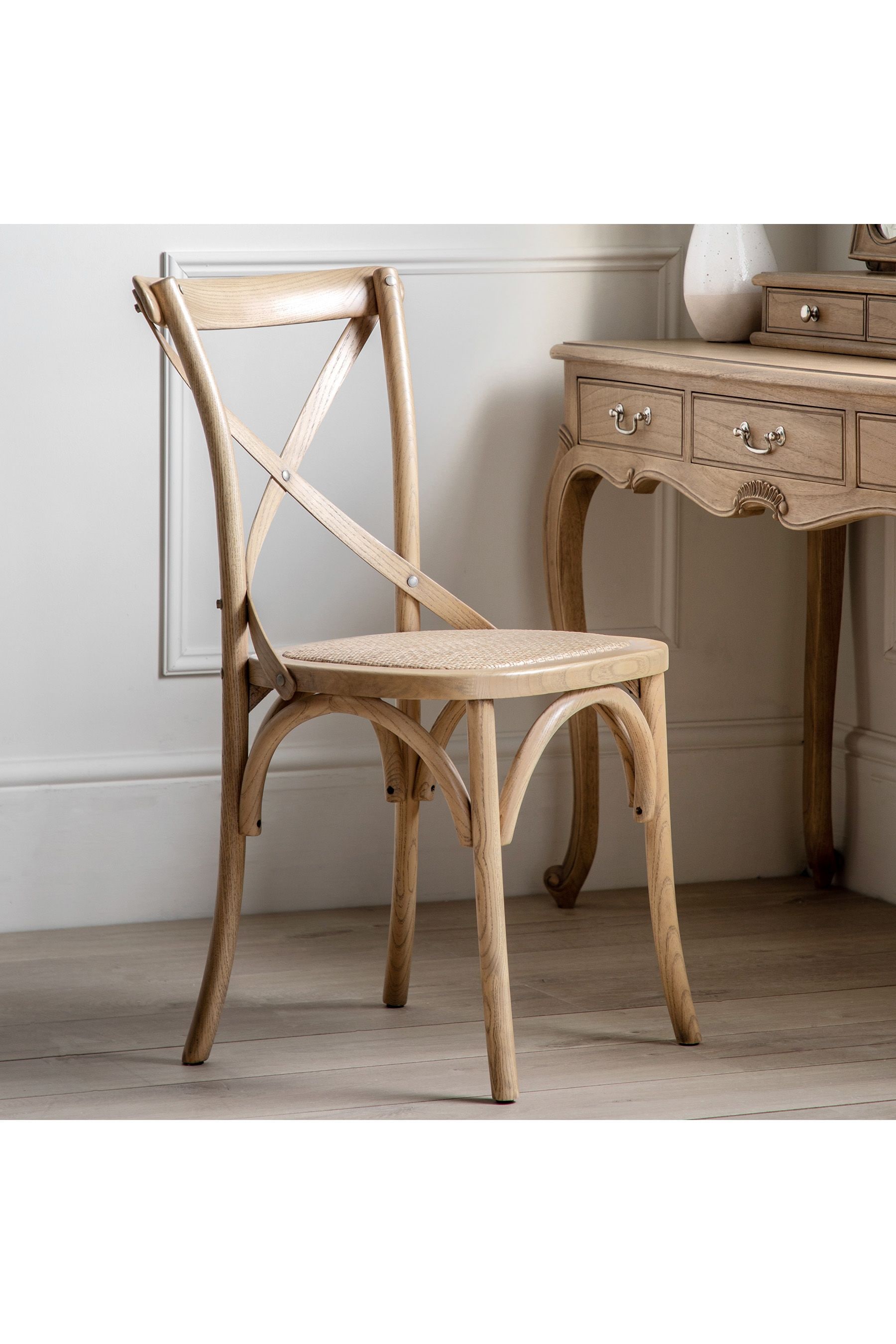 Buy Gallery Home Natural Rattan Boston Chair Set of 2 from the Next UK ...