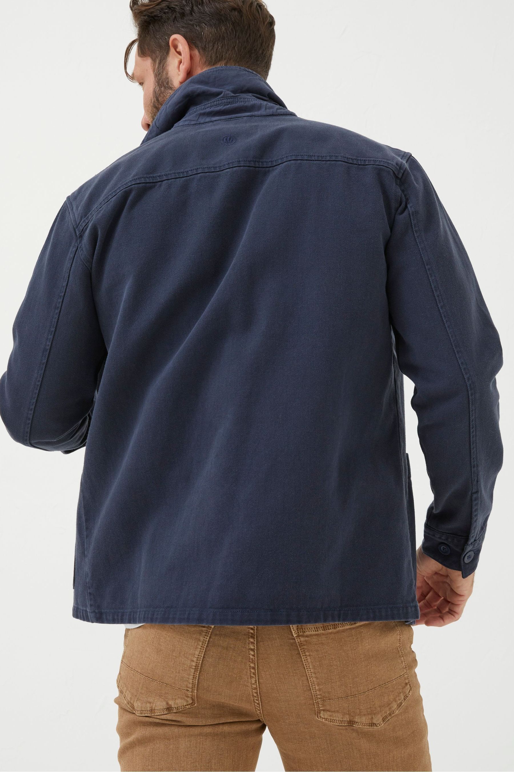 Buy FatFace Blue Worker Jacket from the Next UK online shop