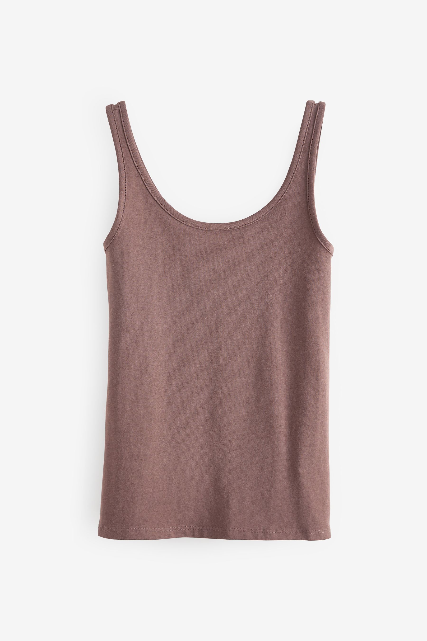 Buy Brown Thick Strap Vest from the Next UK online shop
