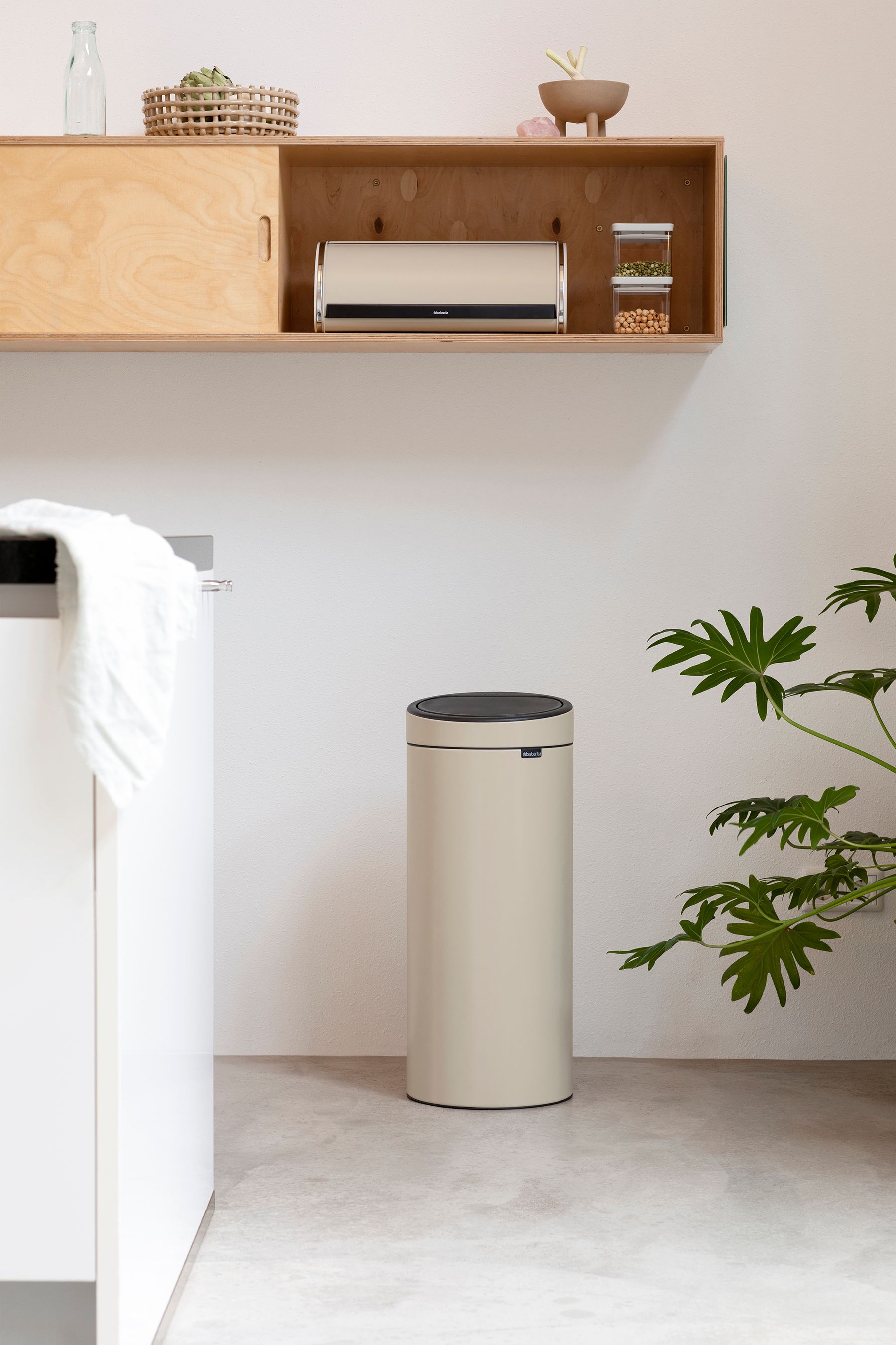 Buy Brabantia Cream New 30L Soft Touch Bin from the Next UK online shop