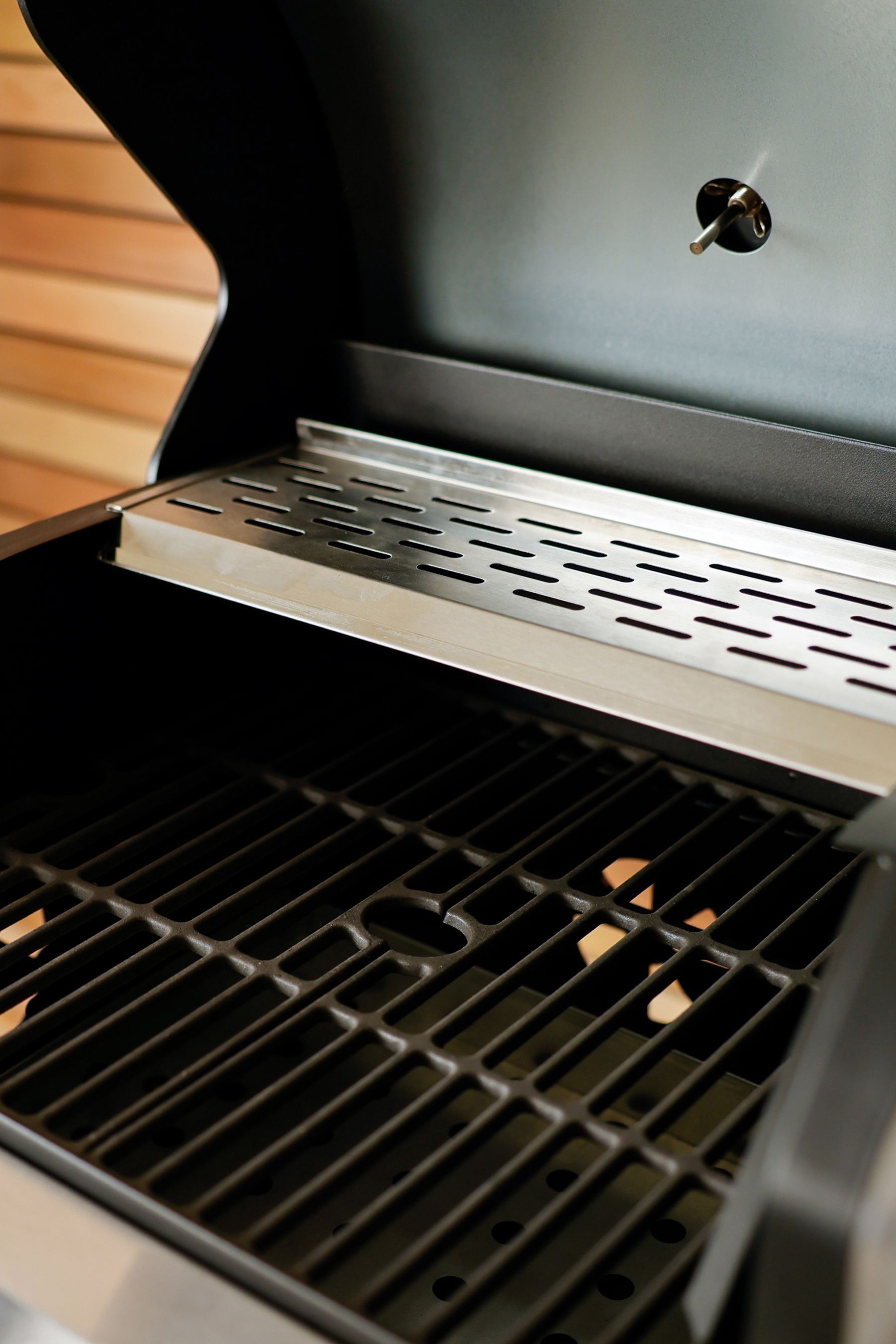 Buy Charles Bentley Silver 2+1 Burner Gas Grill & Charcoal Grill BBQ In ...