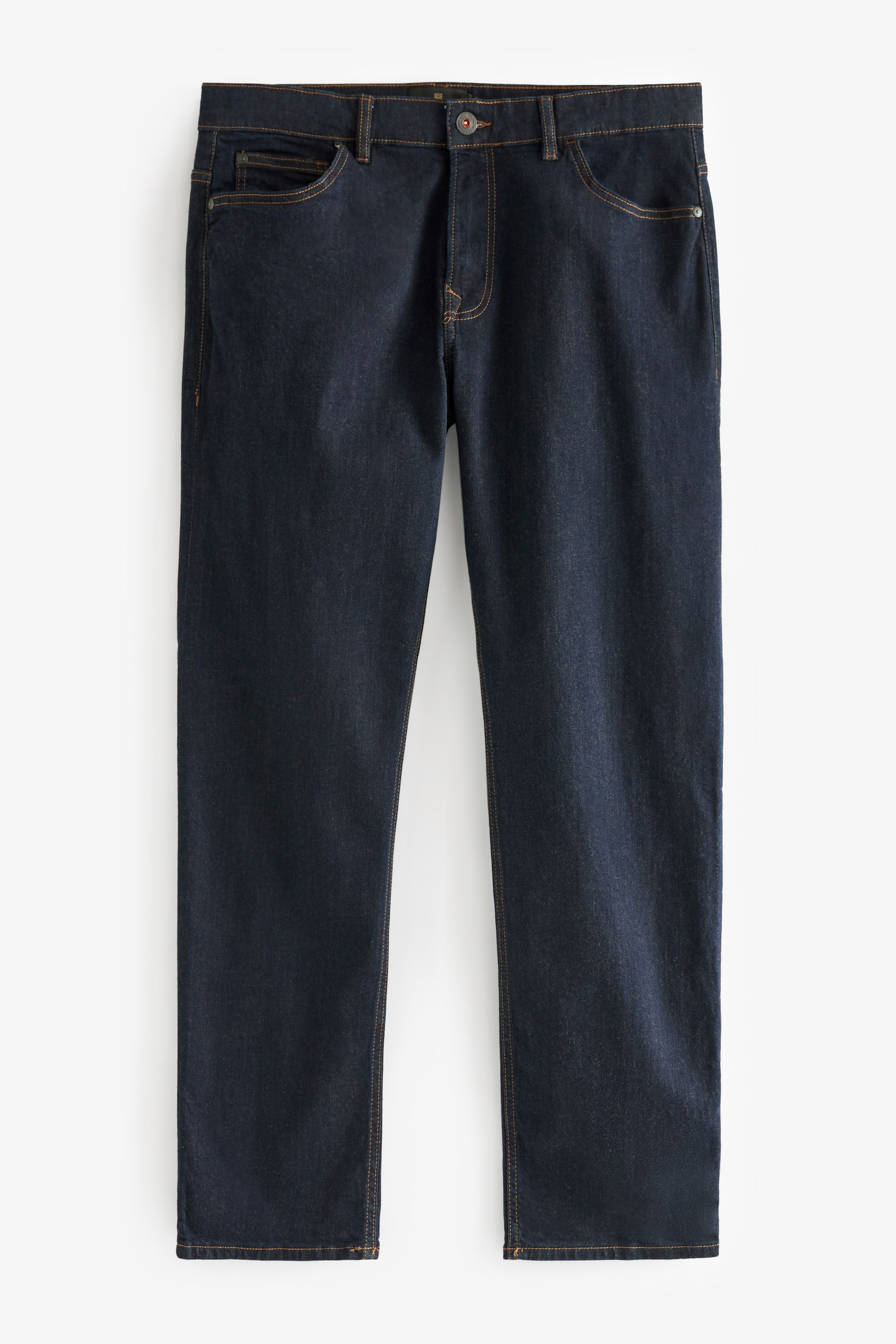 Buy Indigo Rinse Straight Classic Stretch Jeans from the Next UK online ...