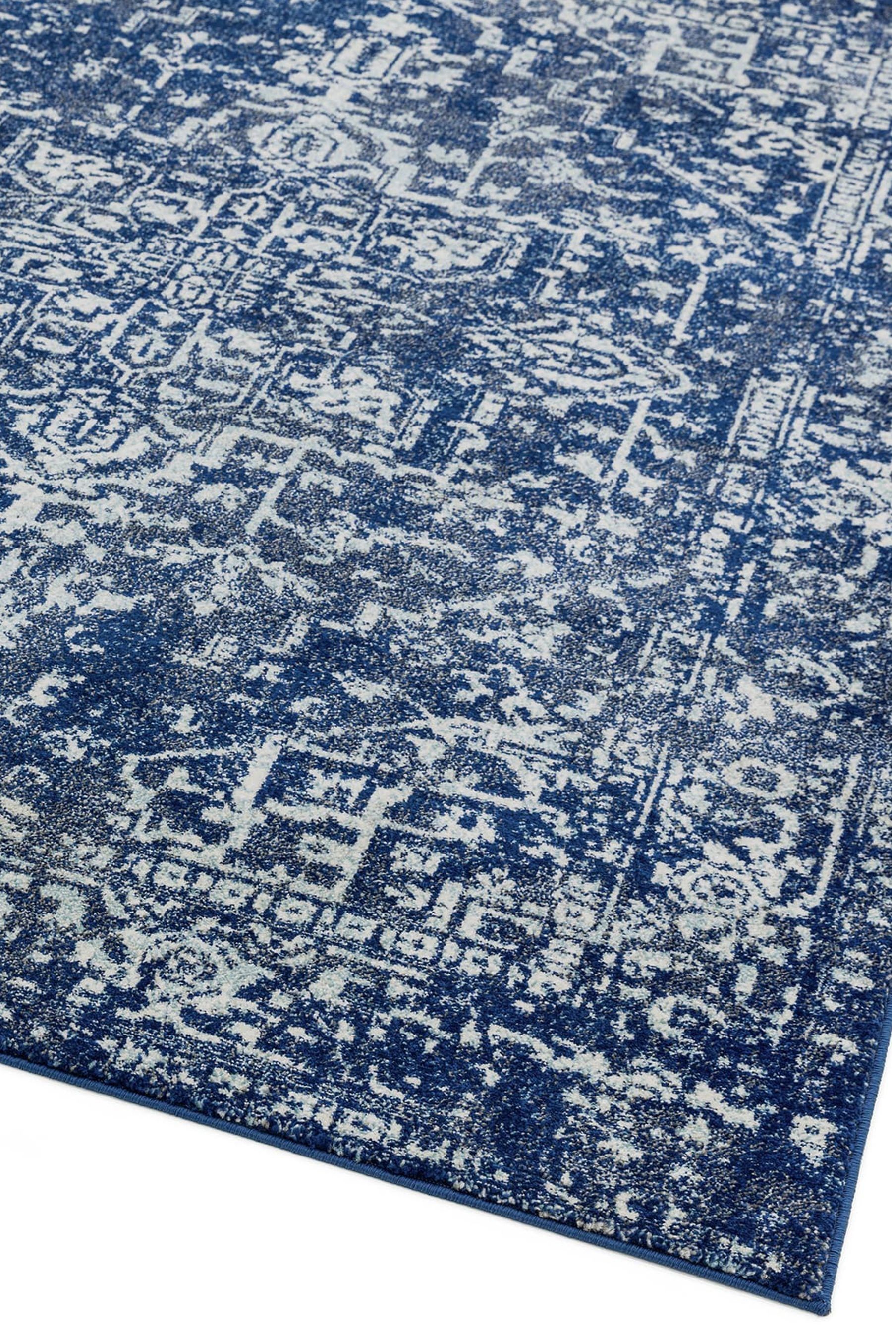 Buy Asiatic Rugs Navy Nova Antique Rug from the Next UK online shop