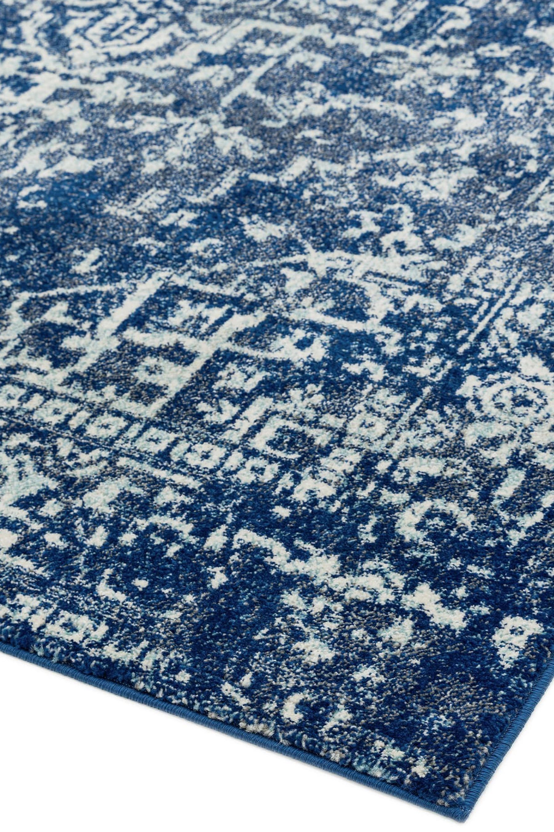 Buy Asiatic Rugs Navy Nova Antique Rug from the Next UK online shop