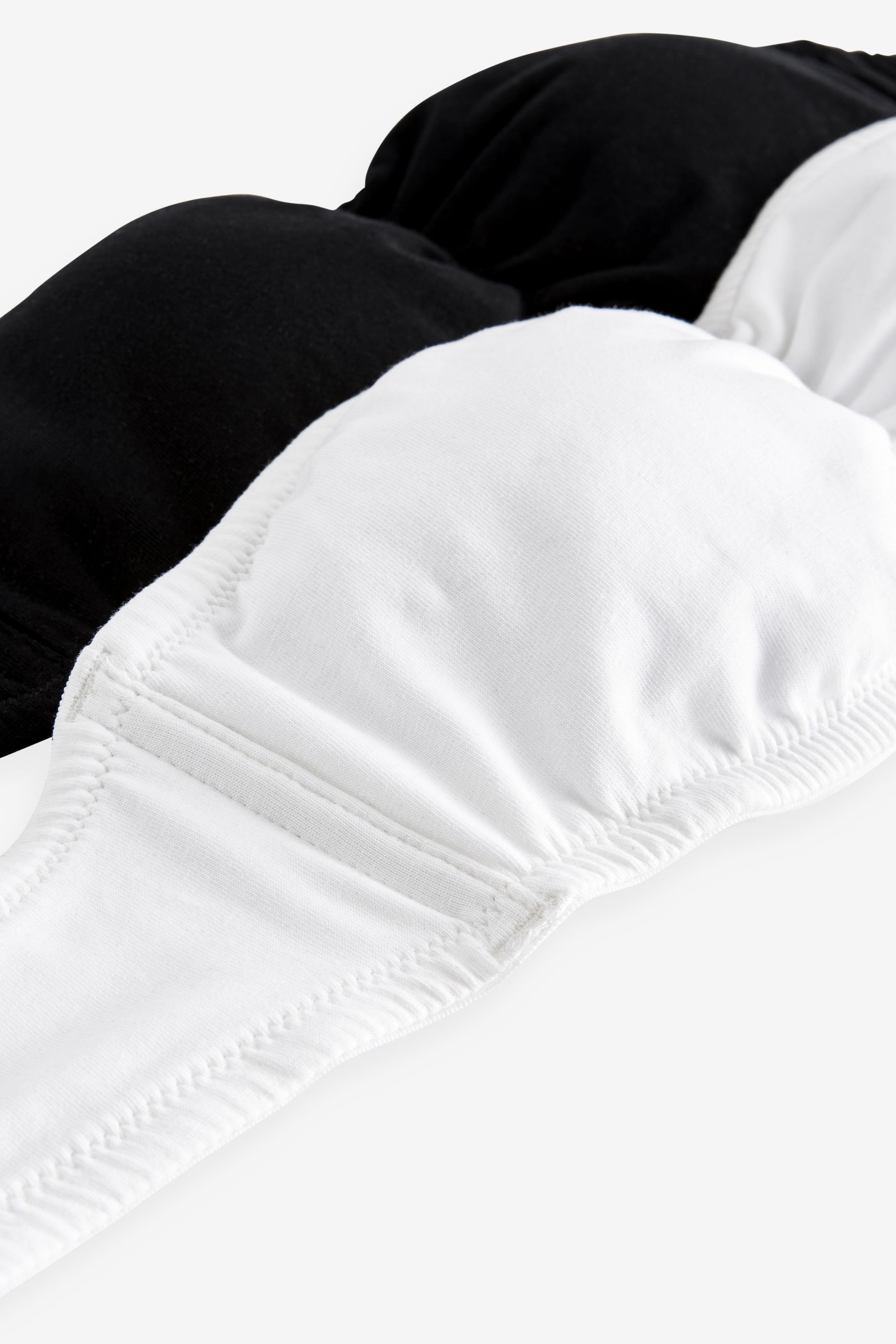 Buy Cotton Rich Bandeau Bras 2 Pack from the Next UK online shop