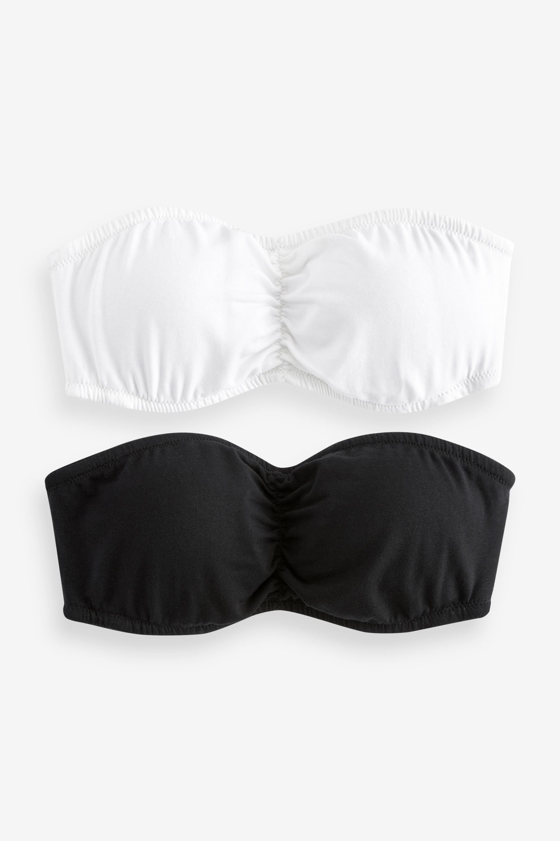 Buy Cotton Rich Bandeau Bras 2 Pack from Next USA