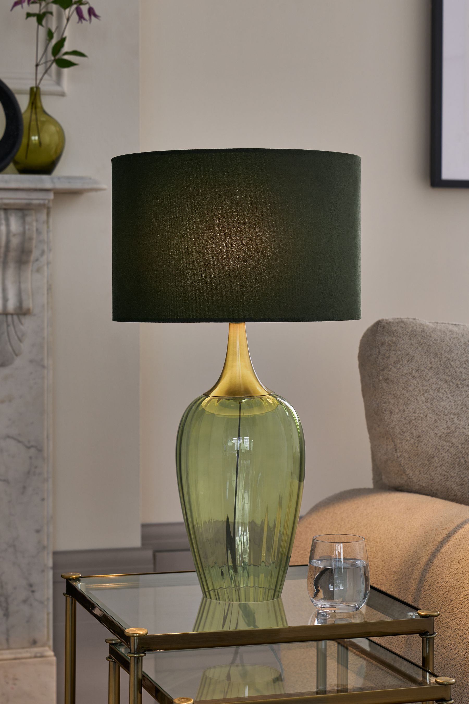 Buy Green Hampton Table Lamp from the Next UK online shop