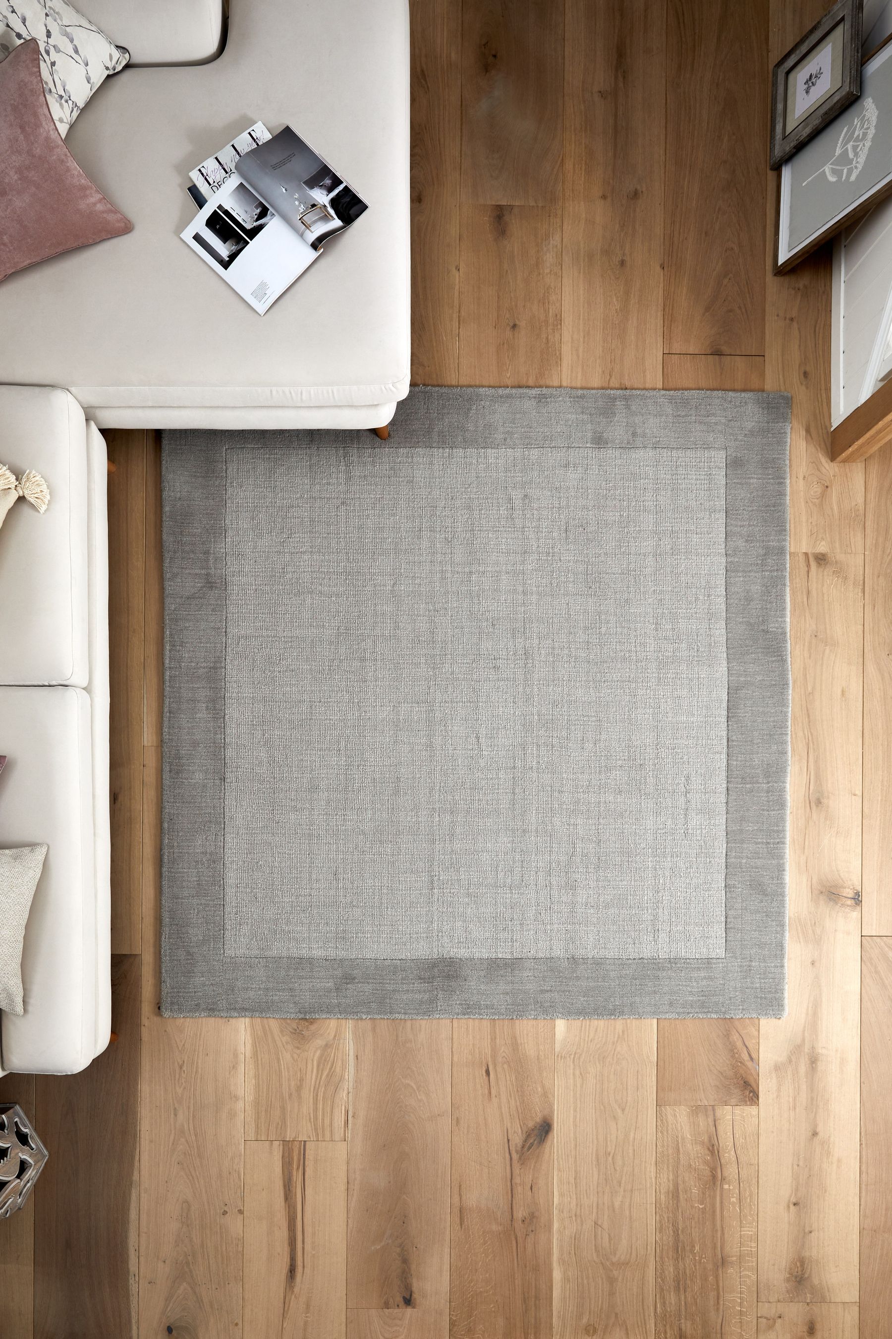 Buy Pebble Grey Darcy Rug from the Next UK online shop