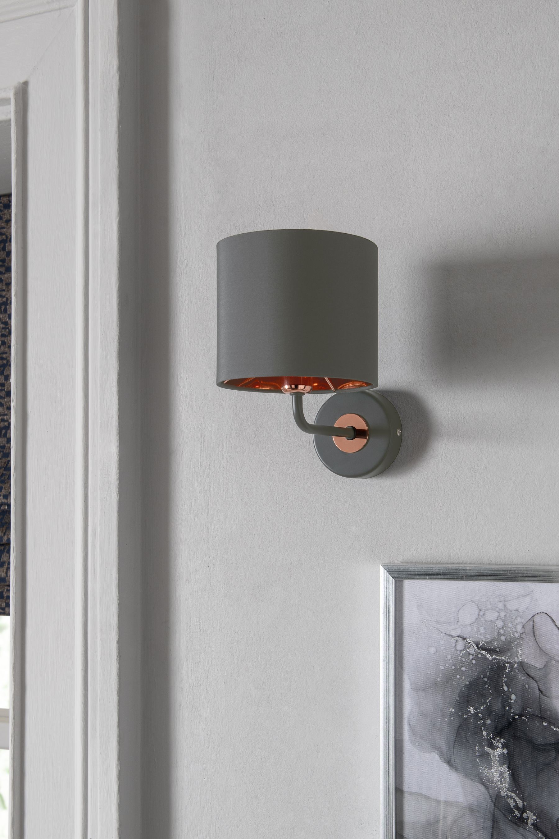 Buy Grey Rico Wall Light from the Next UK online shop