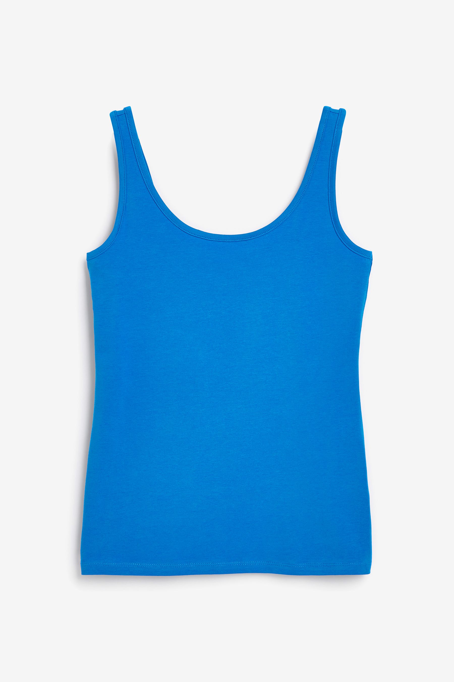 Buy Blue Cobalt Thick Strap Vest from the Next UK online shop