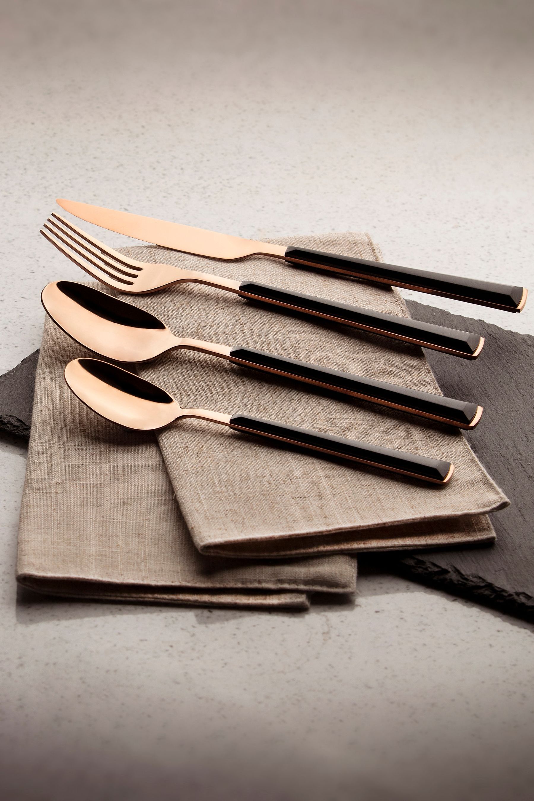 Buy Tower 16 Piece Cutlery Set from the Next UK online shop