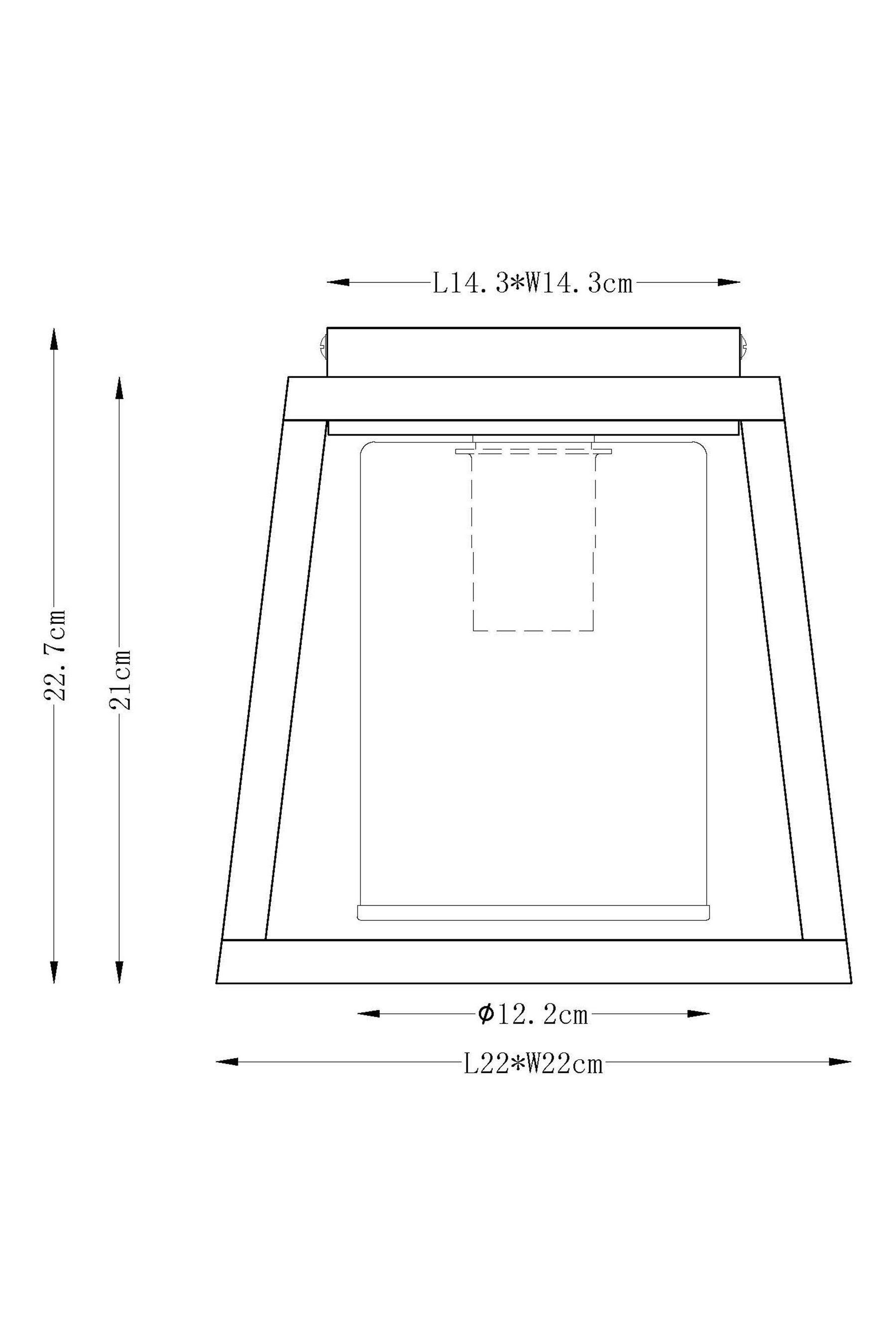Buy Grey Malvern Flush Ceiling Light from the Next UK online shop