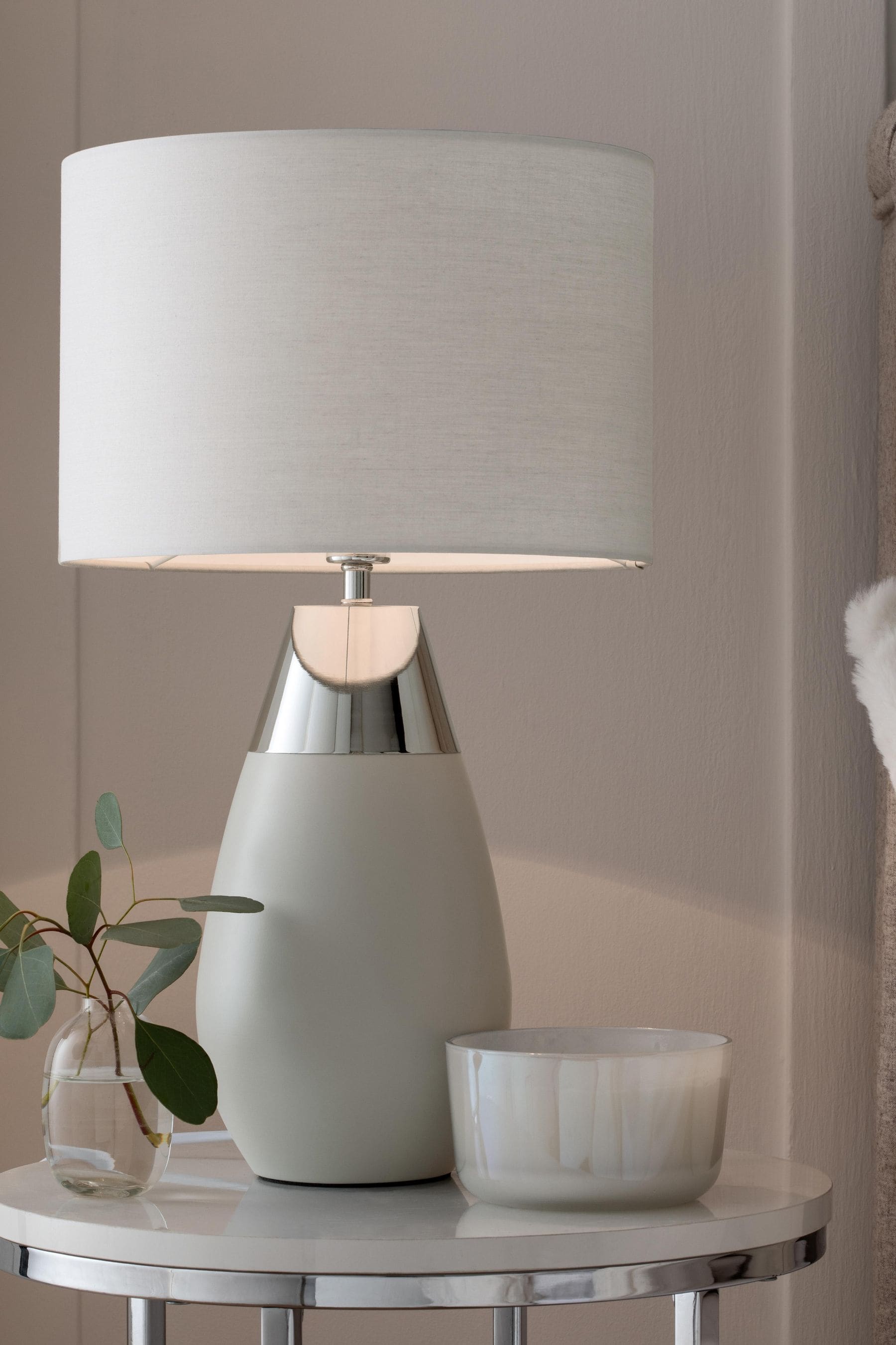 Buy Grey Kit Touch Table Lamp from the Next UK online shop