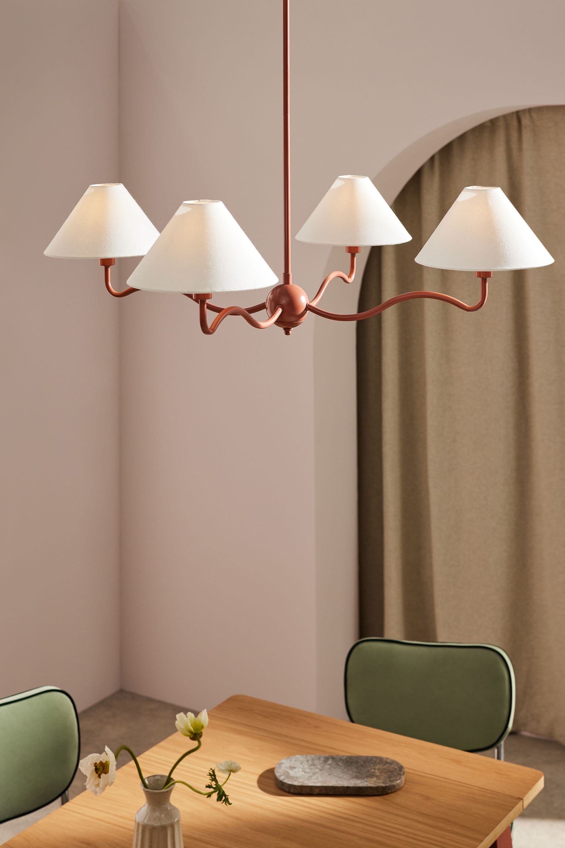 Buy MADE.COM Red Madelyn Ceiling Light from the Next UK online shop