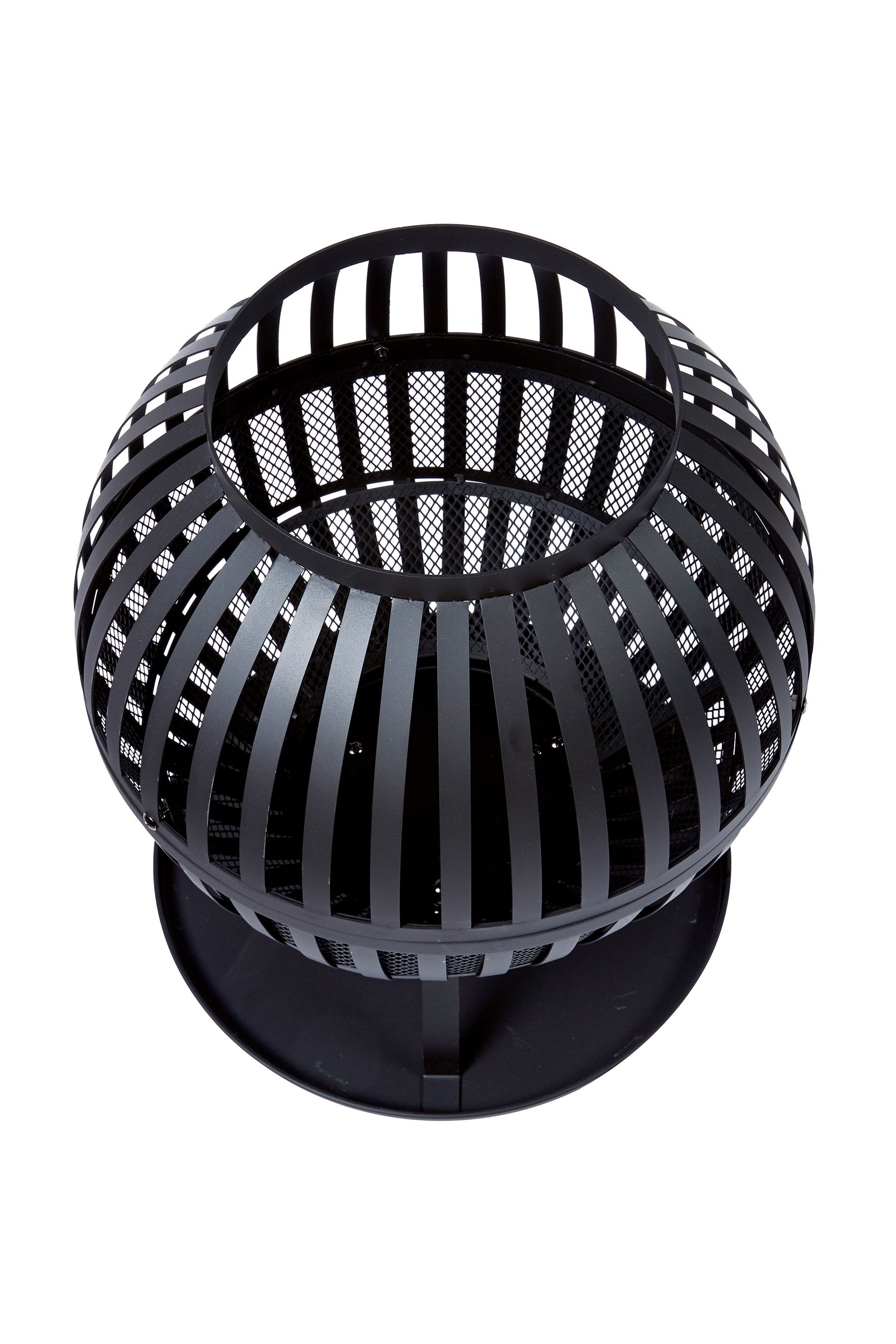 Buy Premier Decorations Ltd Black Garden Metal Ball Fire Pit from the ...
