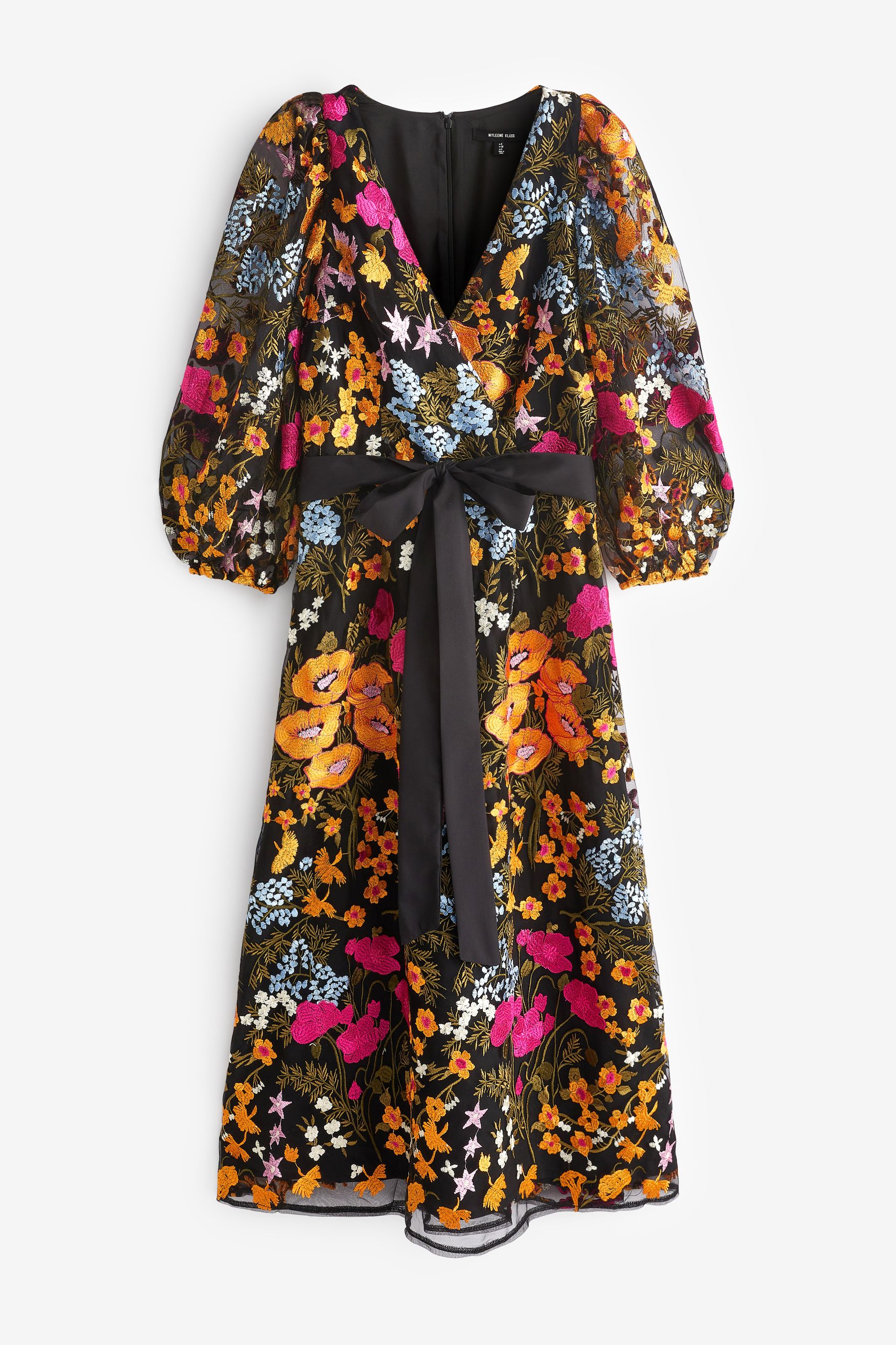 Buy Myleene Klass Floral Embroidered Wrap Dress From Next Ireland