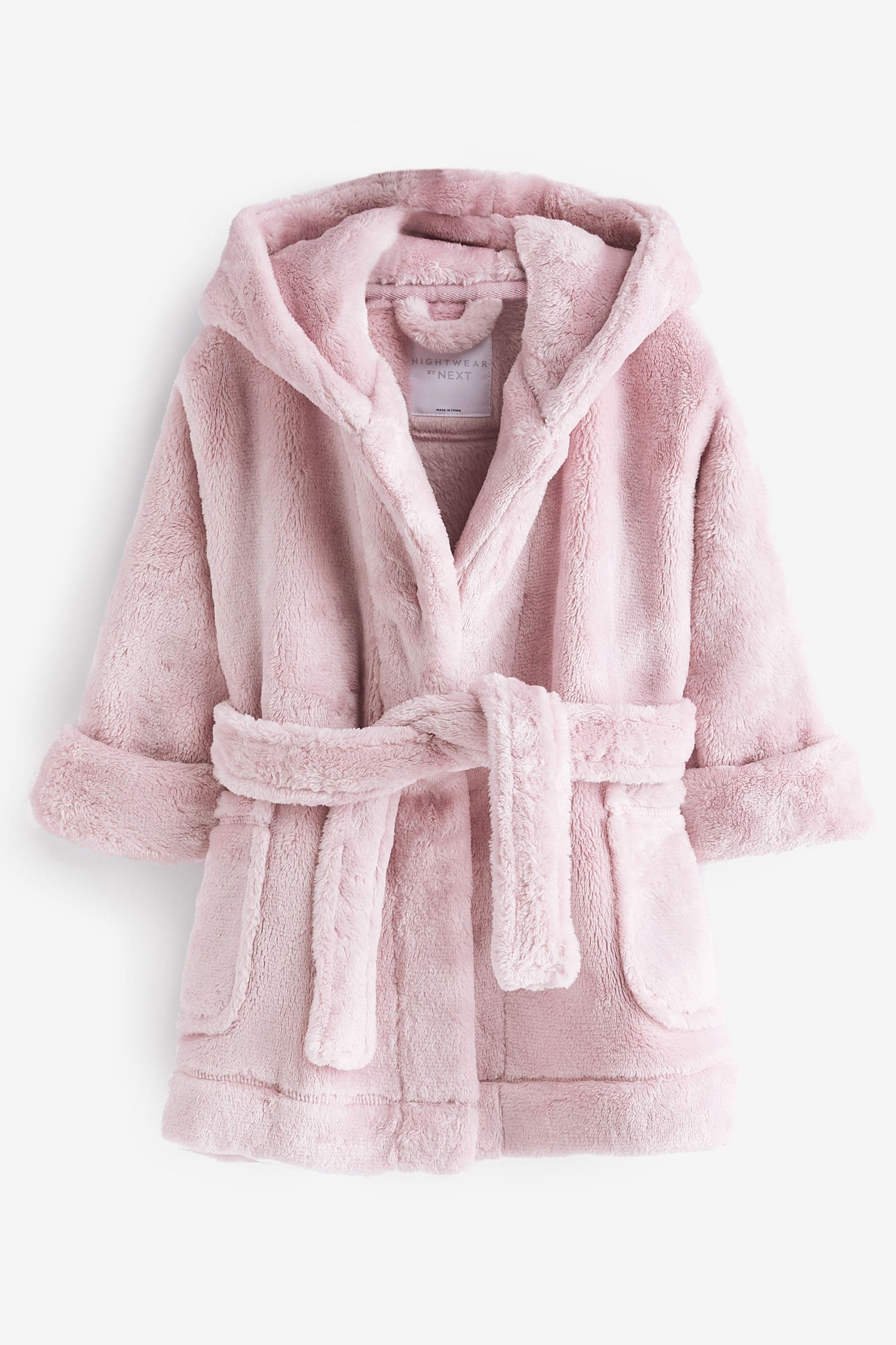 Buy Pink Soft Touch Fleece Dressing Gown (9mths-16yrs) from the Next UK ...