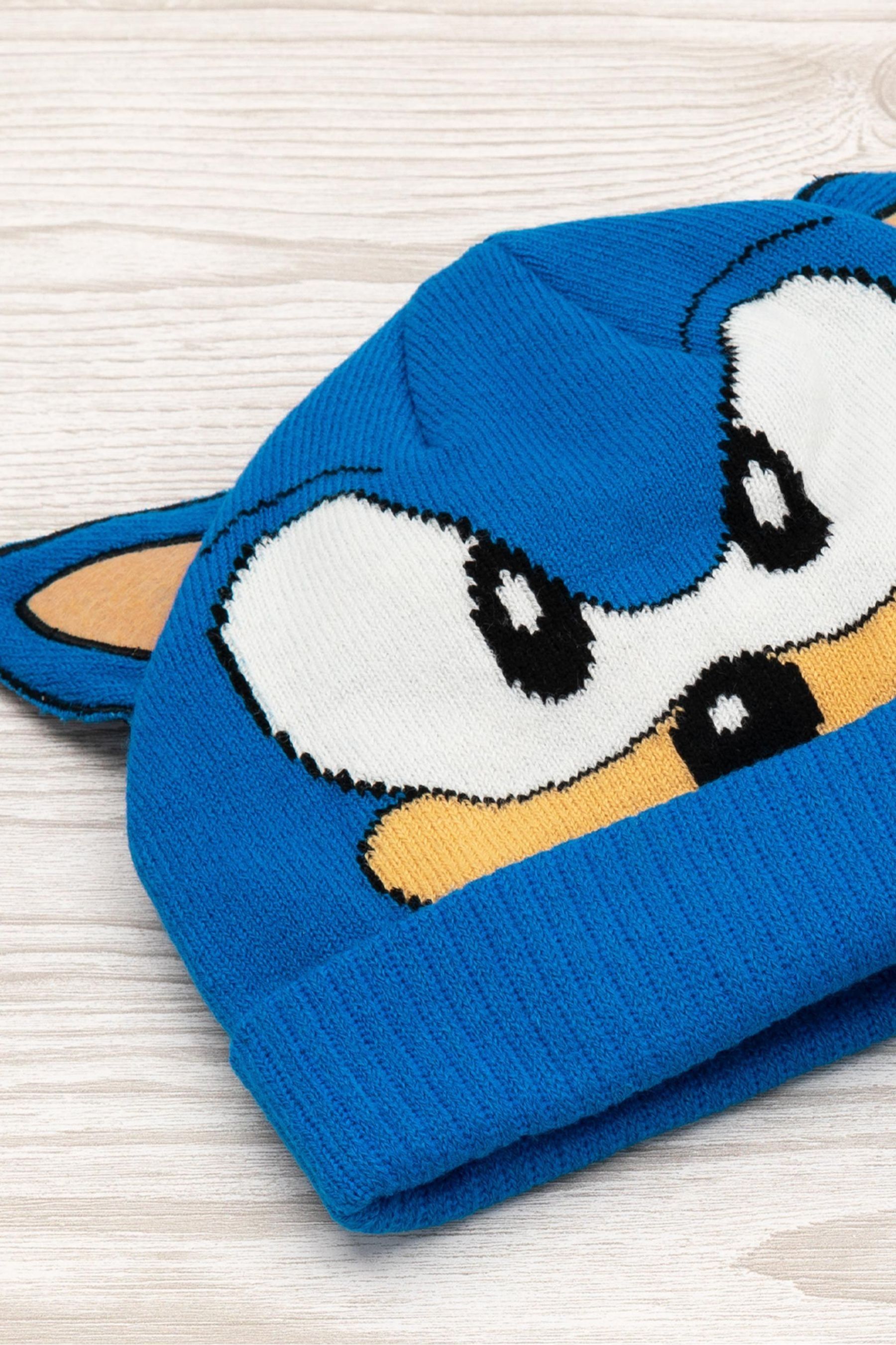 Buy Vanilla Underground Blue Sonic Boys Hat Set from the Next UK online ...