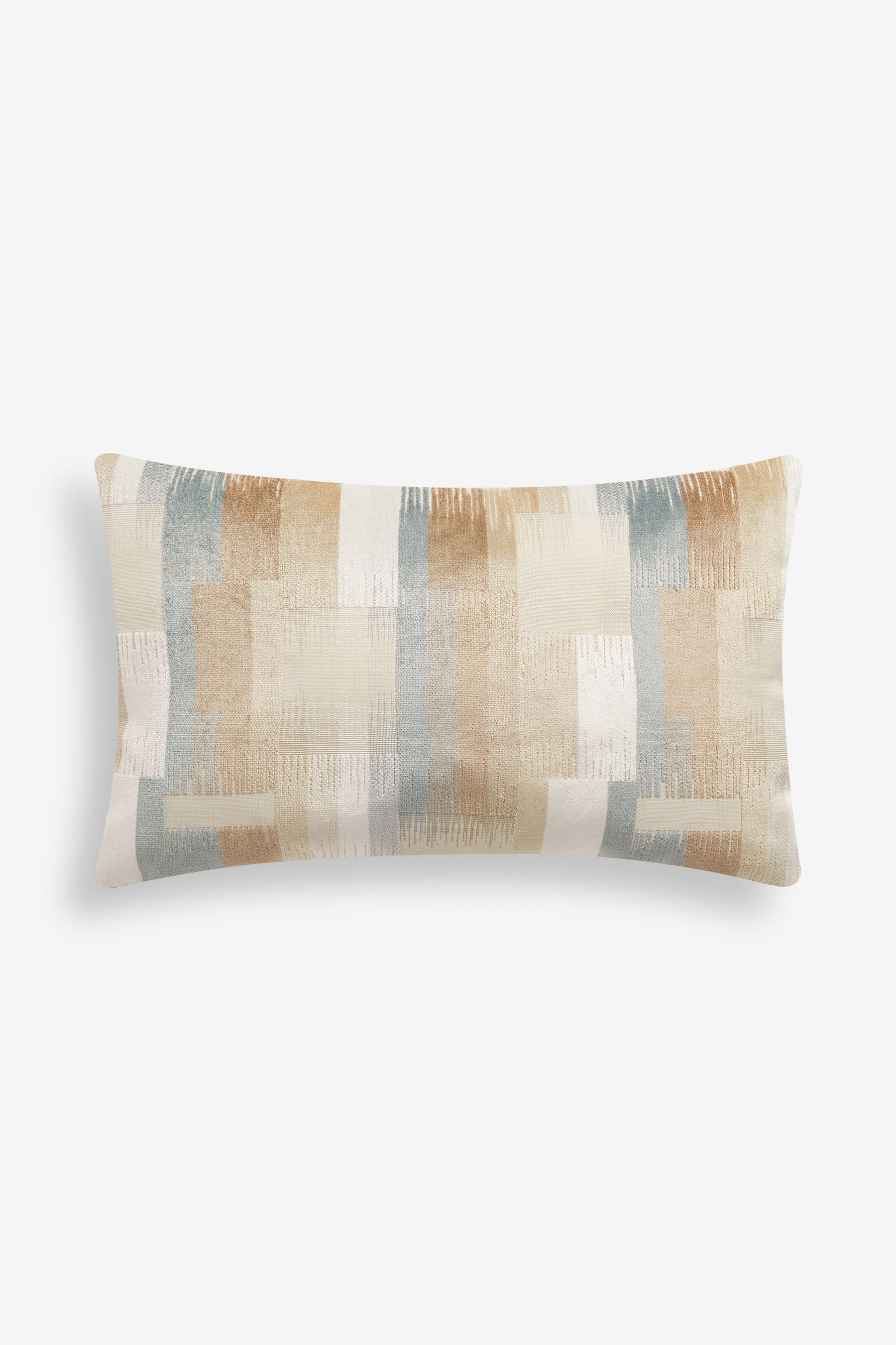 Buy Natural Cut Velvet Retro Etch 40 x 59cm Cushion from the Next UK ...