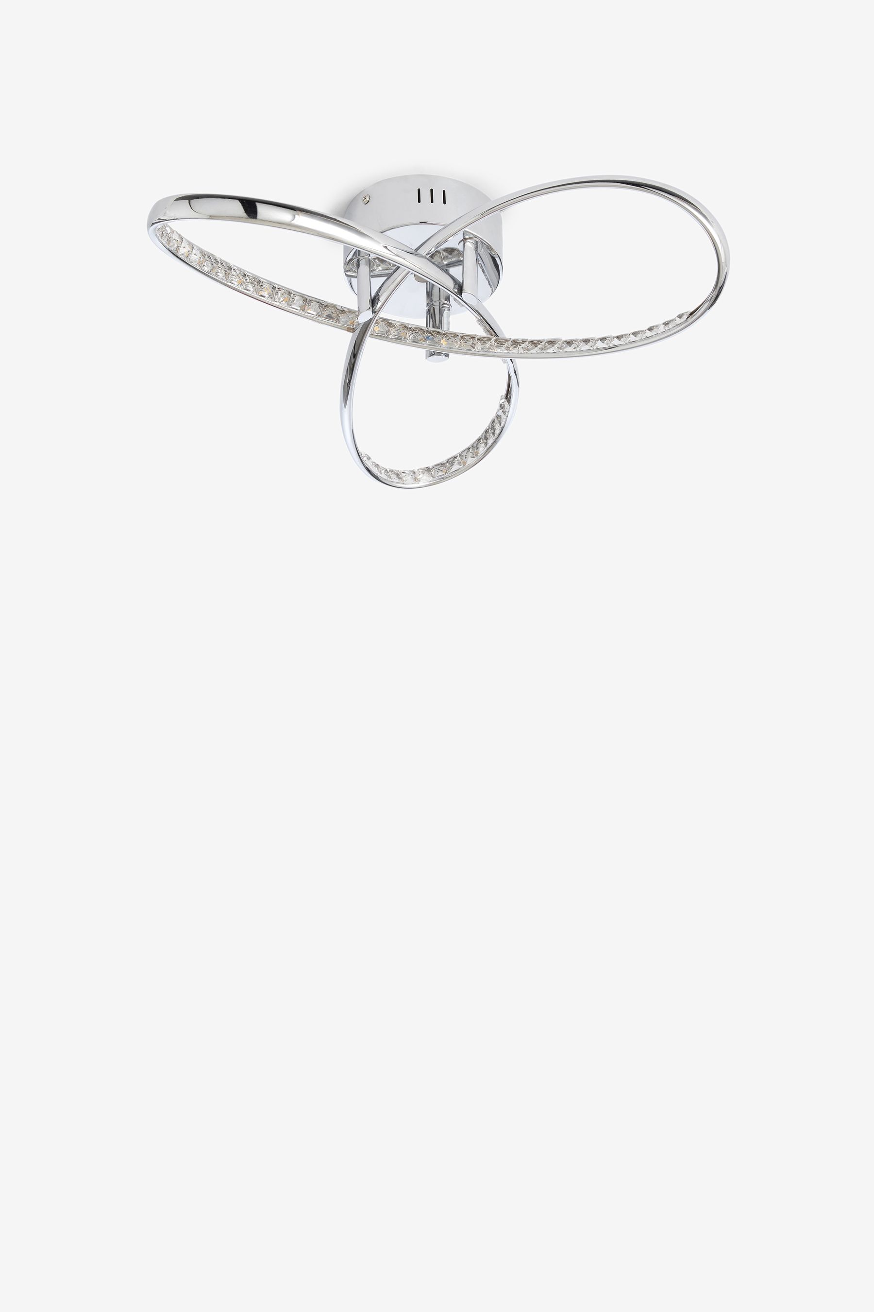 Buy Chrome Cara LED Flush Fitting Ceiling Light from the Next UK online ...