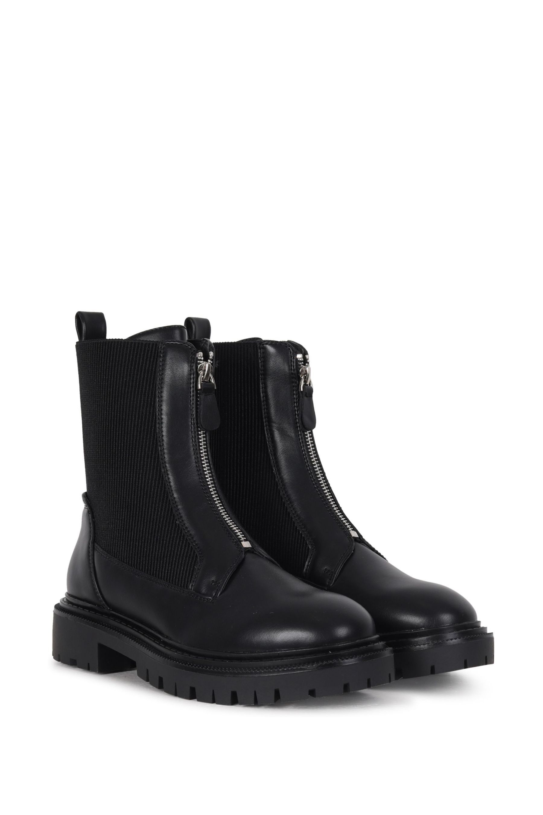 Buy Linzi Black Della Ankle Boots With Zip Detail from the Next UK ...
