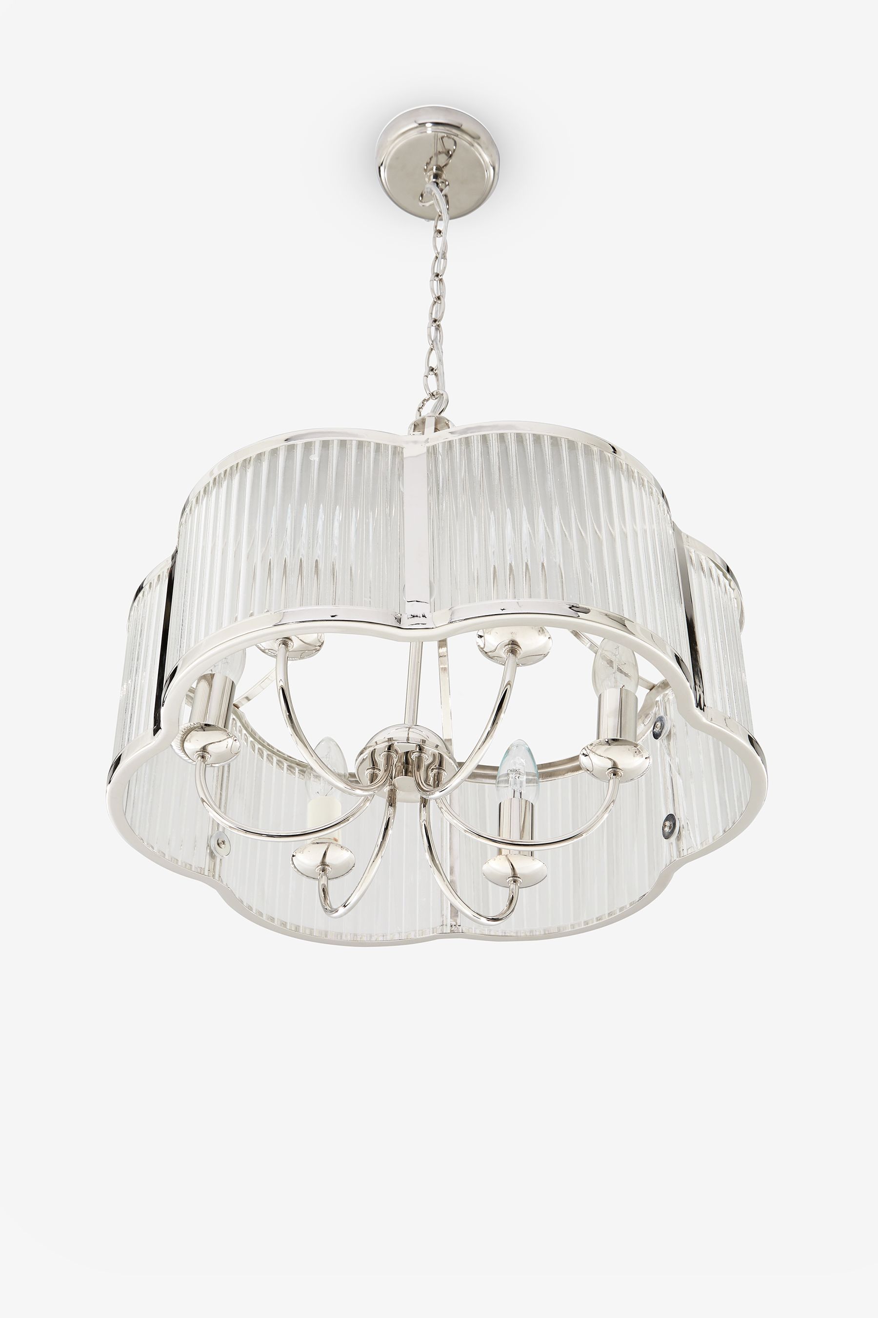 Buy Chrome Ashdown 6 Light Chandelier Ceiling Light from the Next UK ...