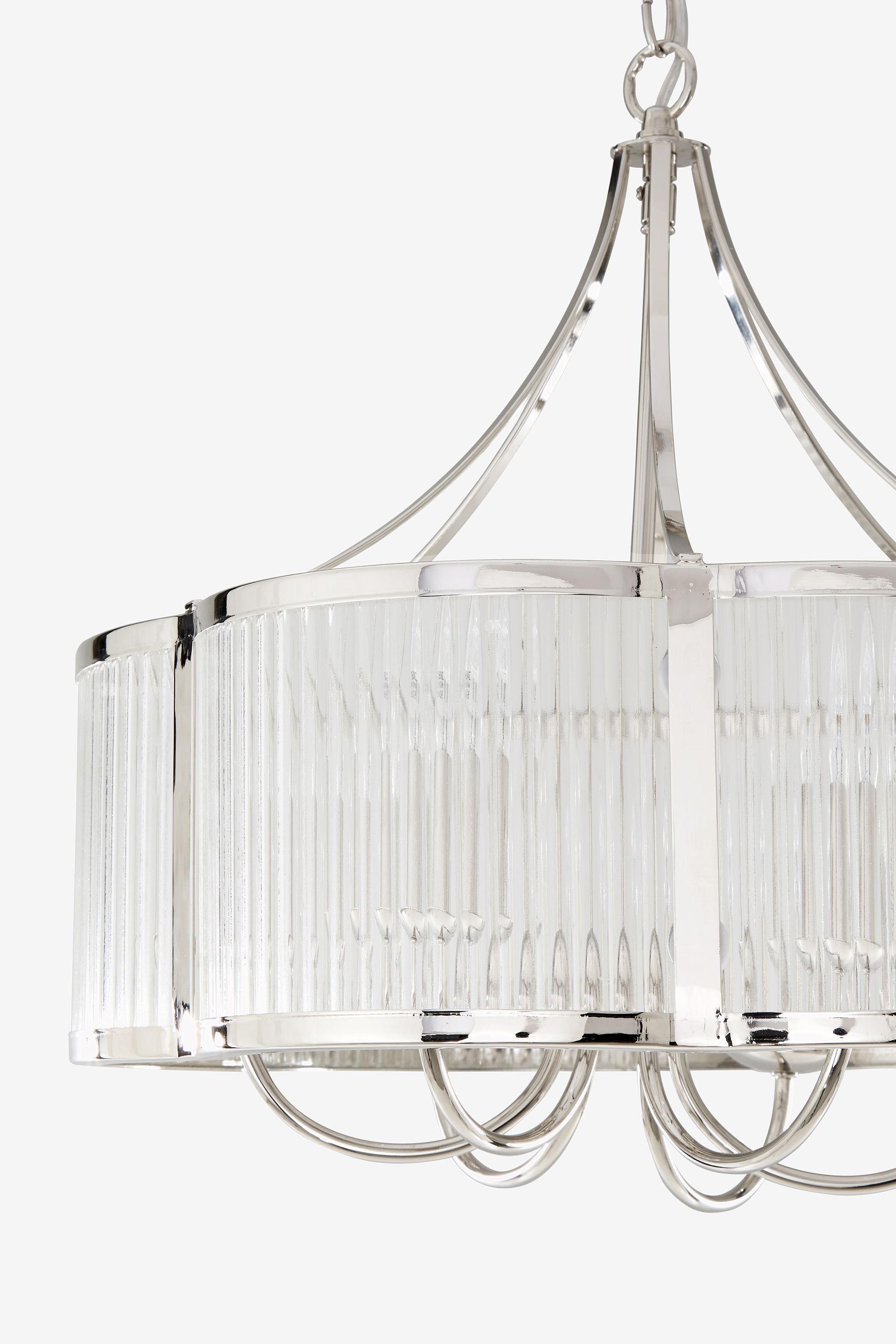 Buy Chrome Ashdown 6 Light Chandelier Ceiling Light from the Next UK ...