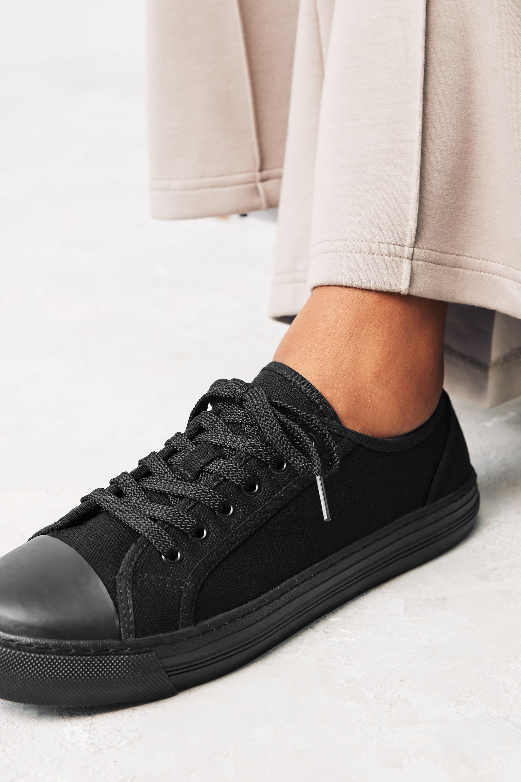 Buy Black Forever Comfort® Baseball Trainers from the Next UK online shop