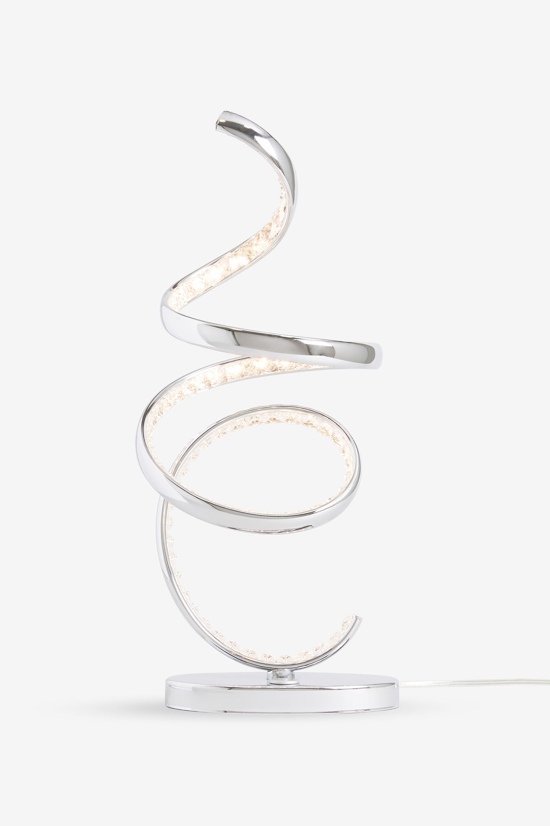 Buy Chrome LED Cara Touch Table Lamp from the Next UK online shop