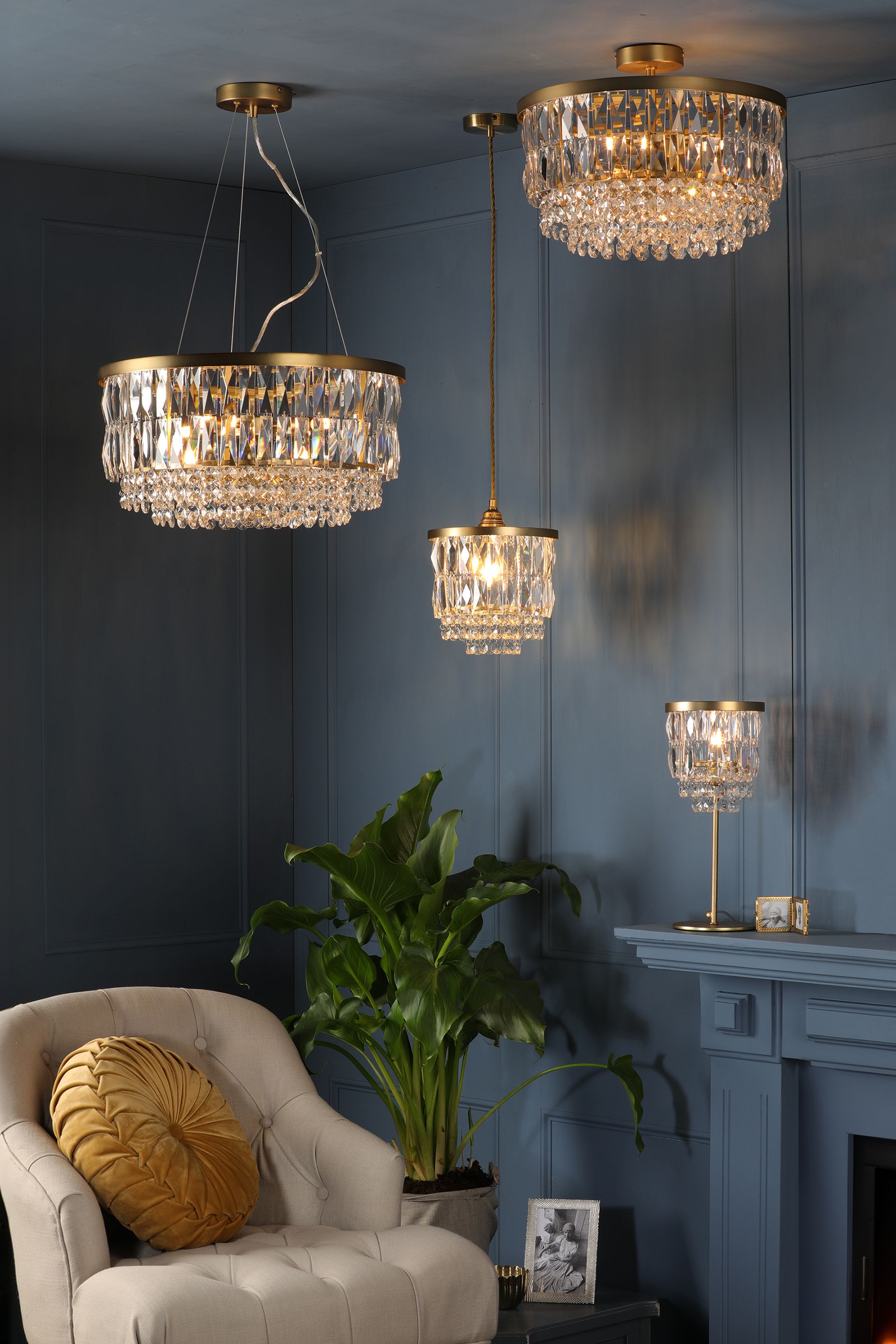 Buy Laura Ashley Brass Rhosill Easyfit Shade from the Next UK online shop