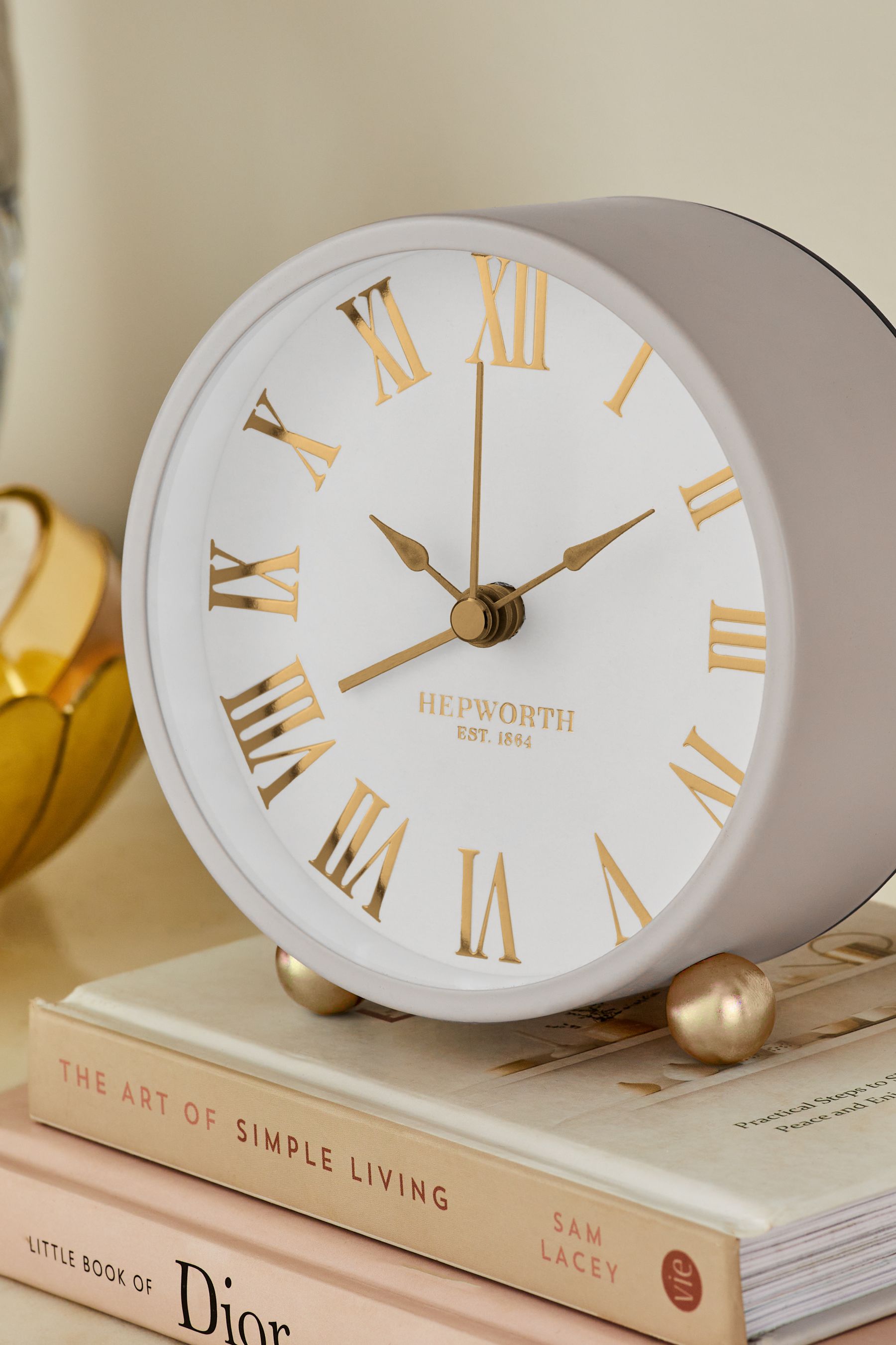 Buy Gold Mini Alarm Clock from the Next UK online shop