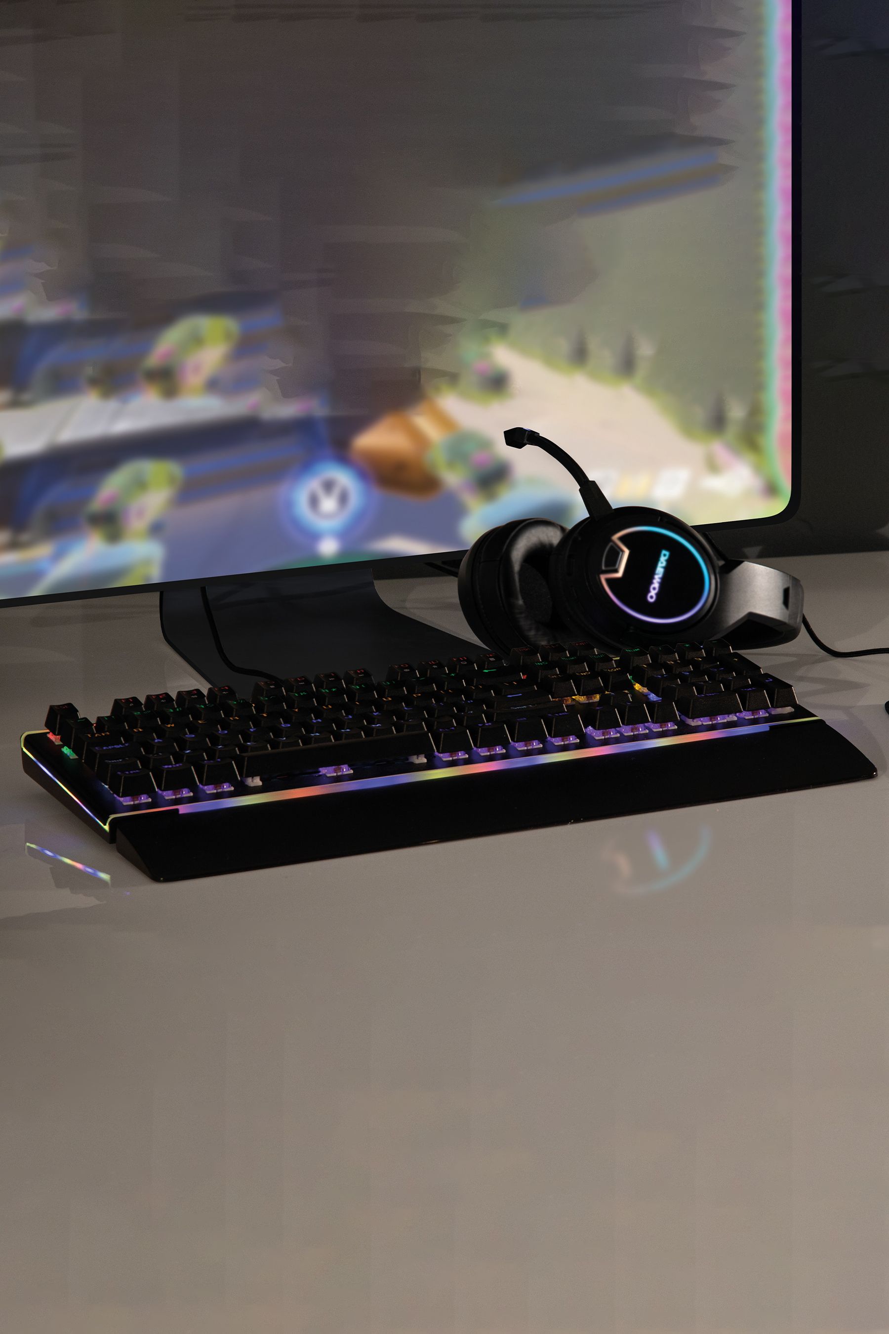 Buy Daewoo Black Rainbow Mechanical Keyboard from the Next UK online shop